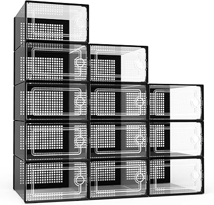 Amazon.com: Potahouse® Shoe Storage Organizer, 12 Pack X-Large ...