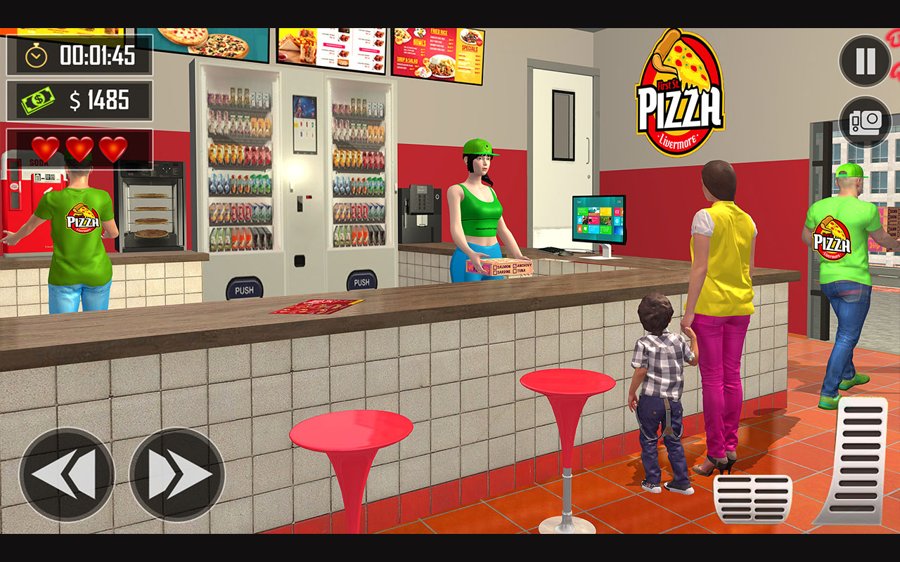 Pizza Delivery Van Driver Game: Food Truck Driving Simulator - BIke ...