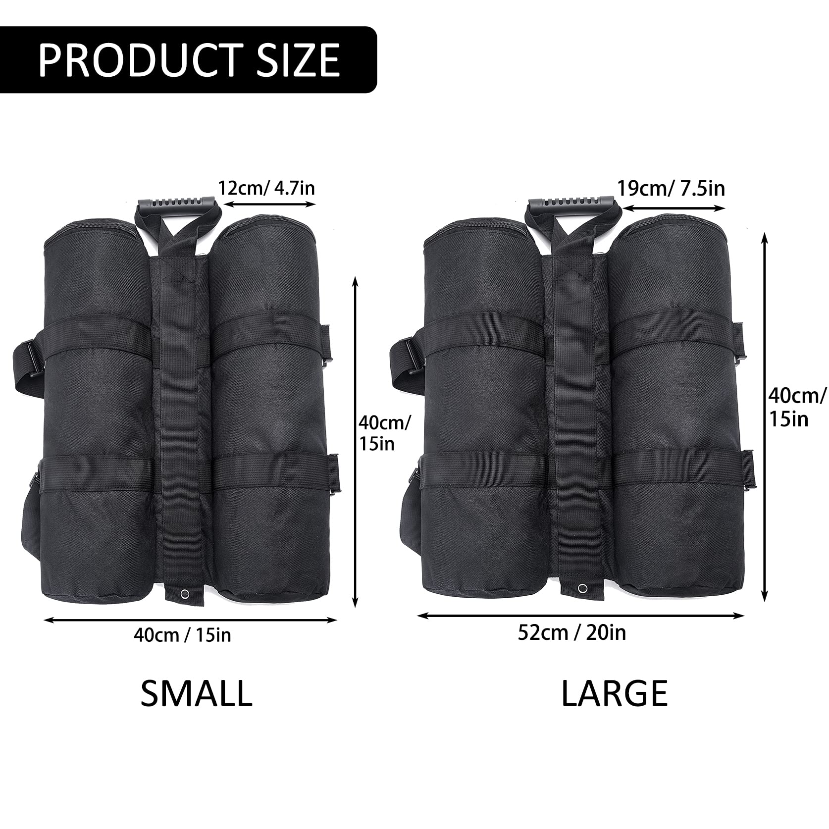 Snapklik.com : Plus Size Canopy Weight Bags