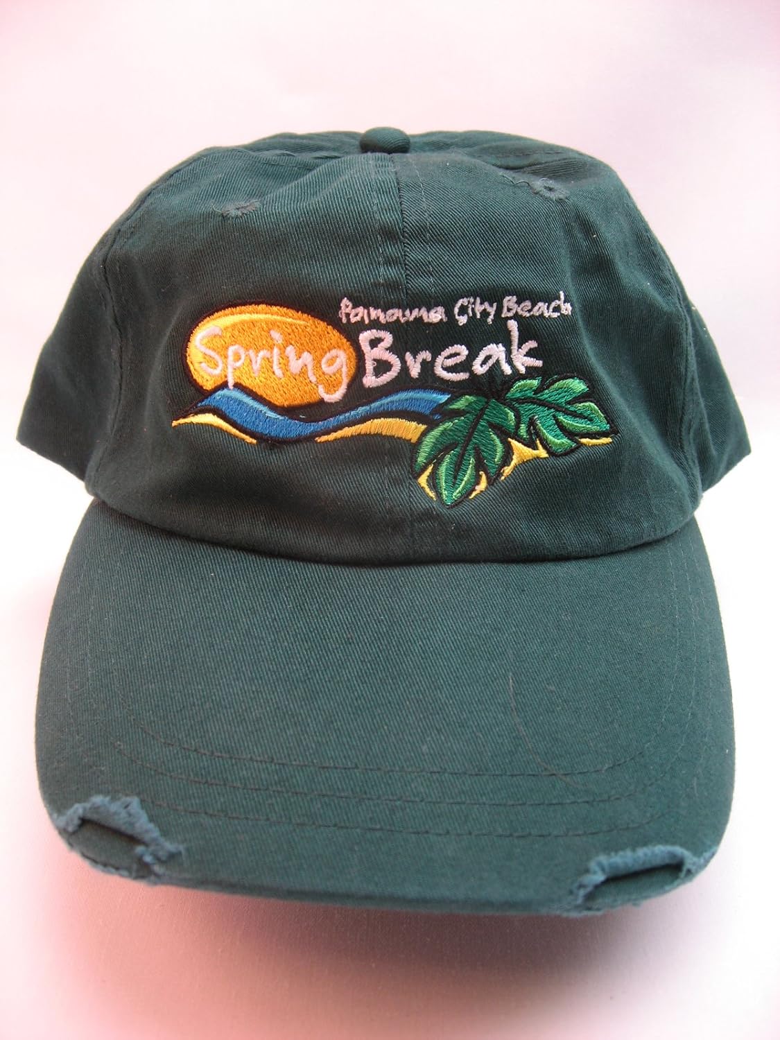 PANAMA CITY VINTAGE SPRING BREAK CAP (Green-Collectable) at Amazon Men ...