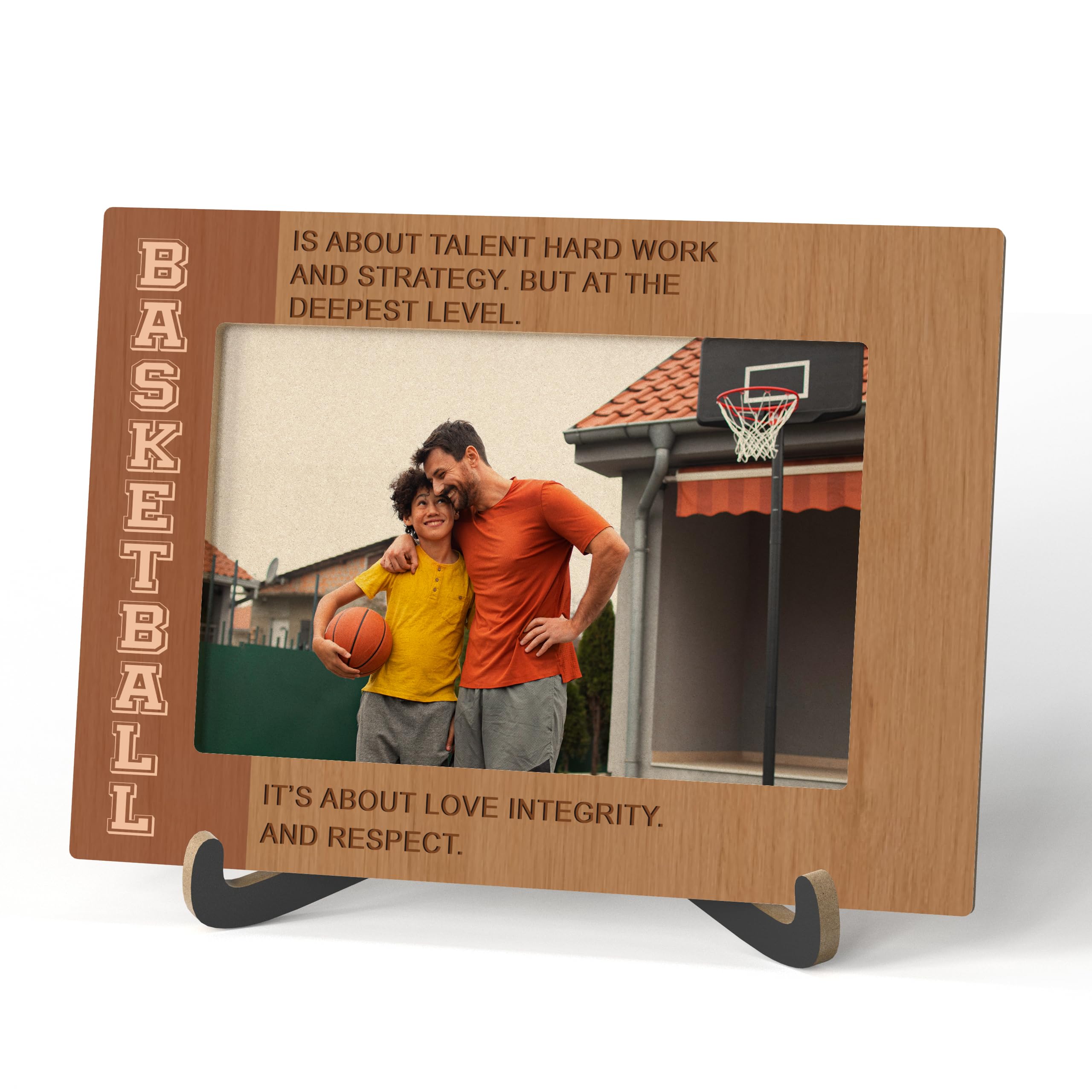 Amazon.com - Basketball Coach Photo Frame, Basketball Definition Wooden ...