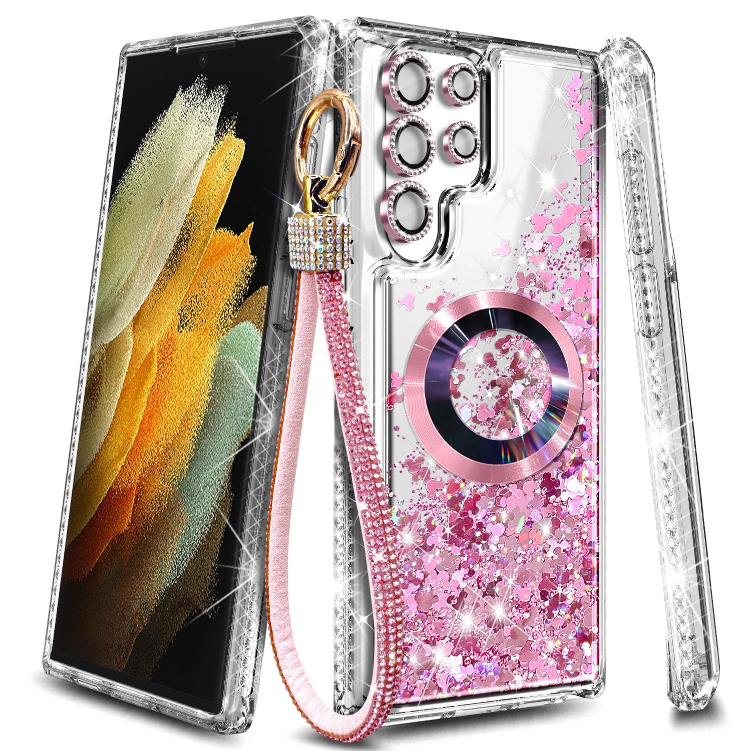 Amazon.com: NGB Supremacy Designed for Samsung Galaxy S22 Ultra Magnetic Case Compatible with ...