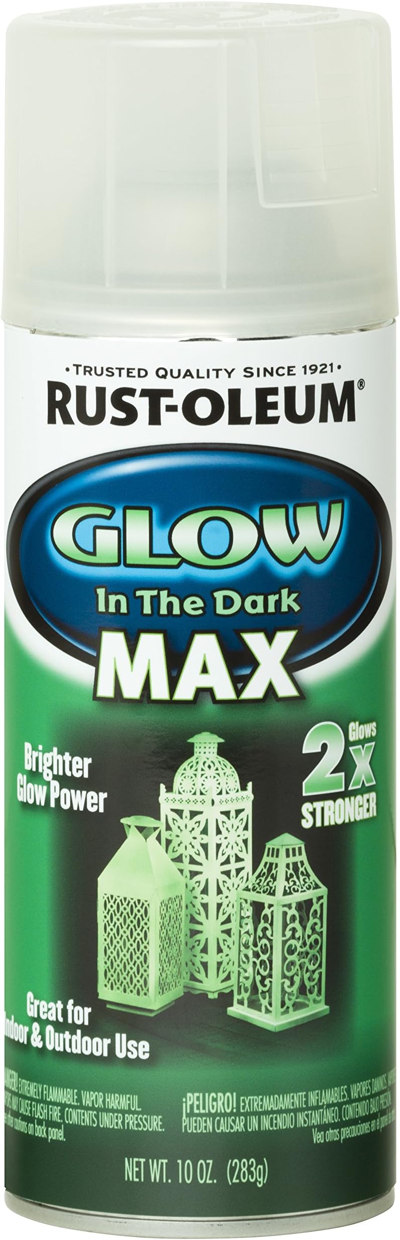 Rust-Oleum 278733 Glow in The Dark MAX Spray Paint, 10 oz - Amazon.com