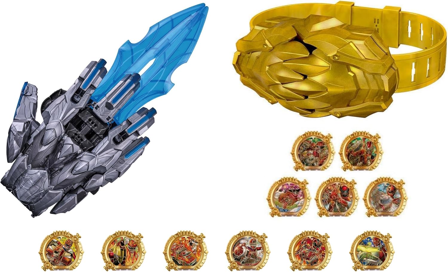 Amazon.co.jp: DX Tega Sudo UNI.ver & Tsuga Buckle & Historic Warrior Centering Ring, 11 Types ...