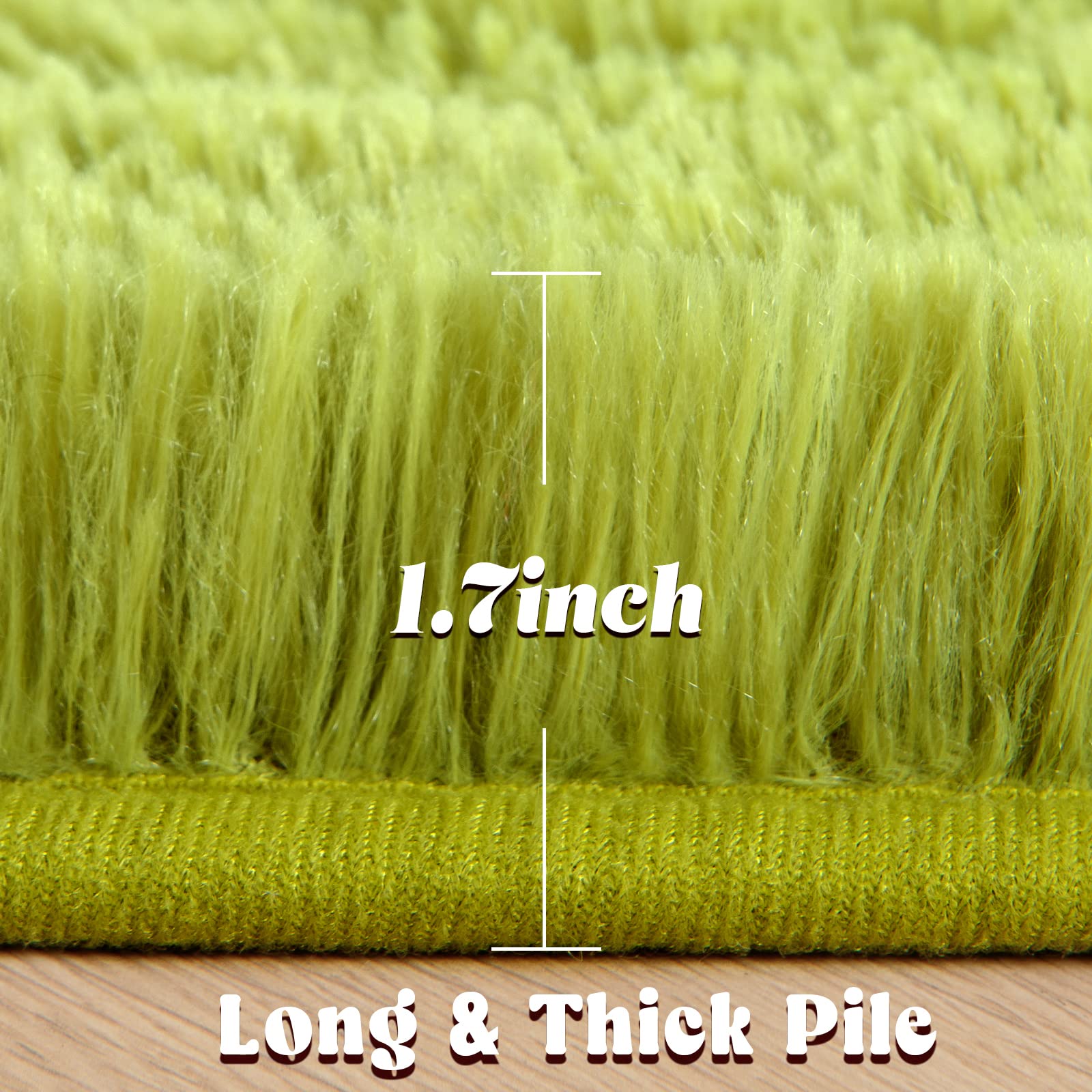 junovo Round Fluffy Soft Area Rugs for Kids Girls Room Princess Castle ...