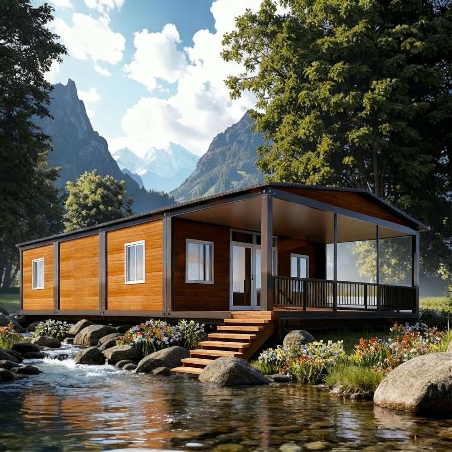 Prefab Tiny Homes for Sale | Expandable Foldable Modular Container Home ...