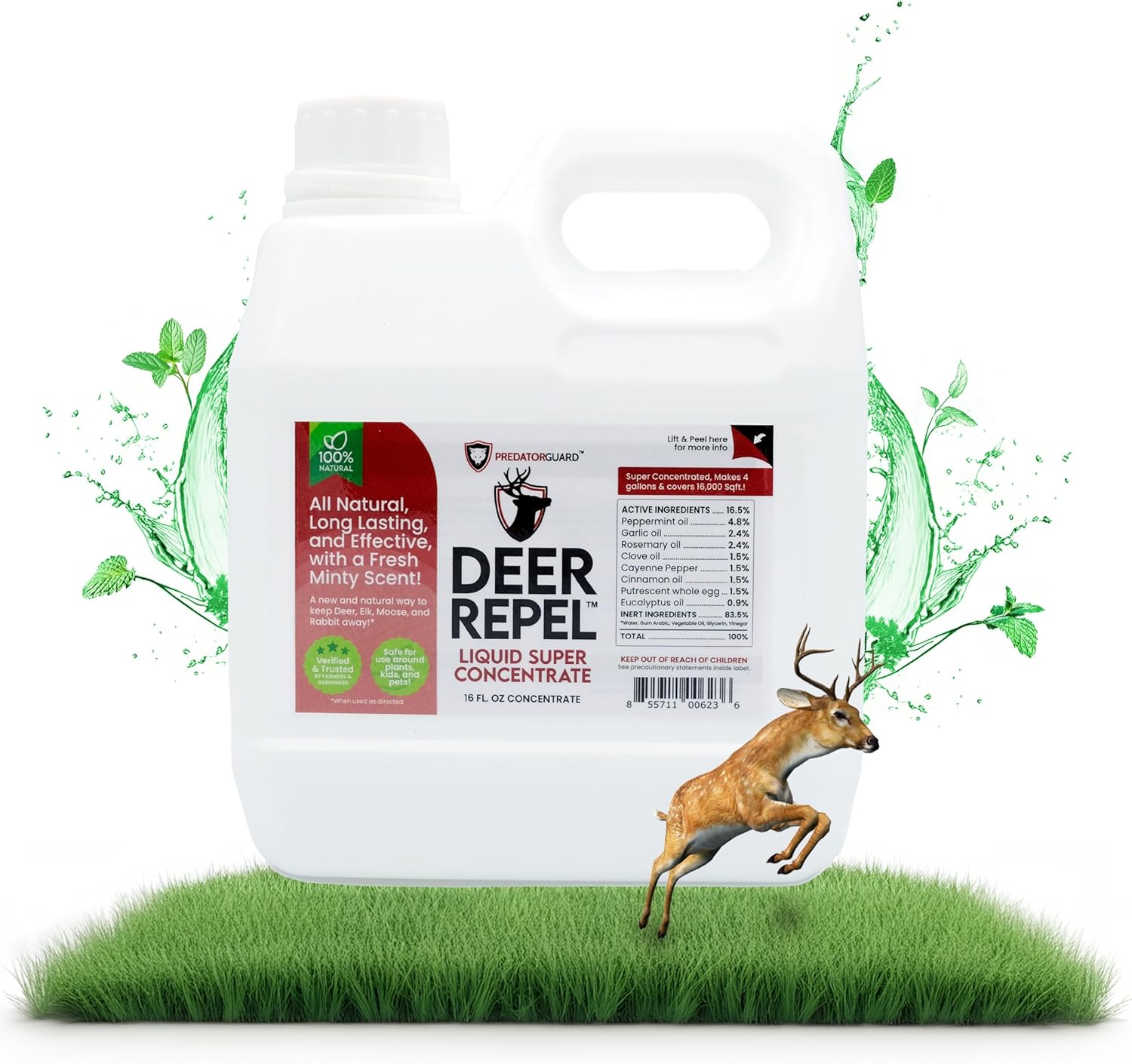 Amazon.com: Predator Guard Deer Repellent - All Natural Animal ...