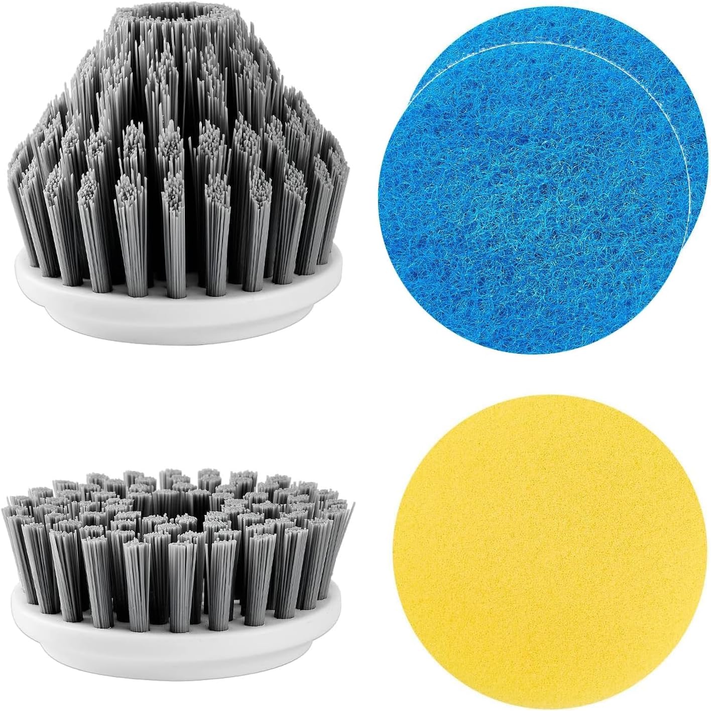 Amazon.com: GRUTTI Replacement Brush Heads Kit 5pcs for Electric Spin ...