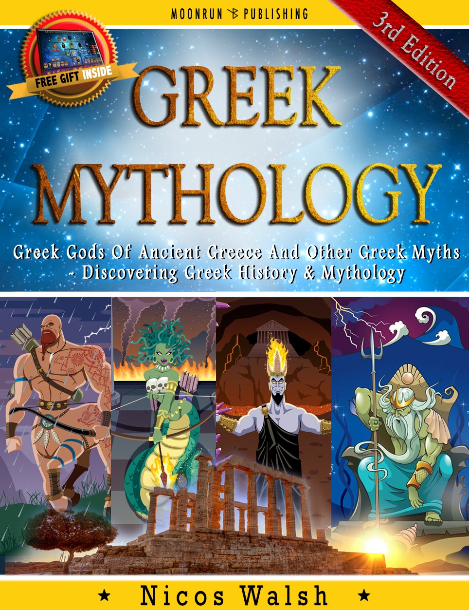 Amazon.com: GREEK MYTHOLOGY: Greek Gods Of Ancient Greece And Other ...