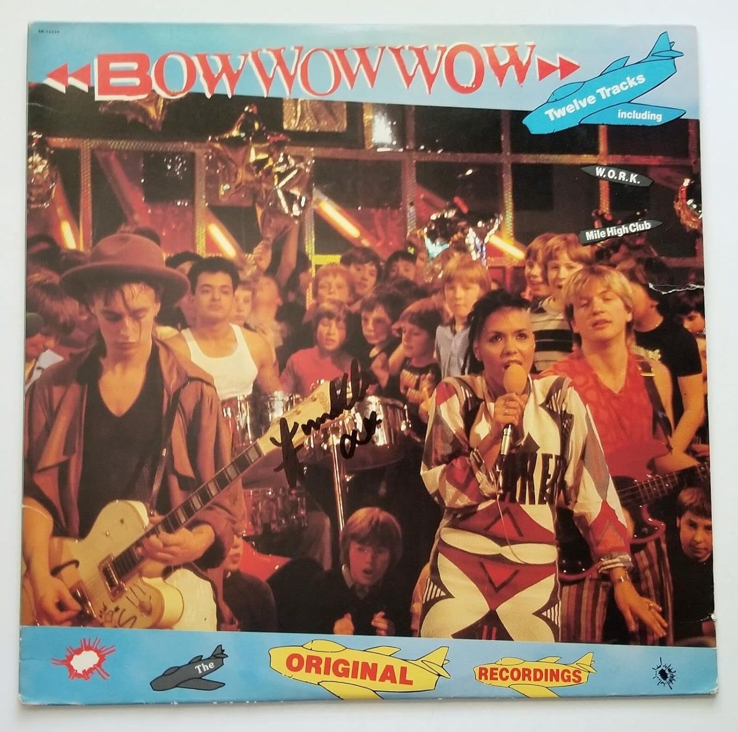 Annabella Lwin of Bow Wow Wow REAL hand SIGNED Original Recordings Vinyl COA at Amazon's ...