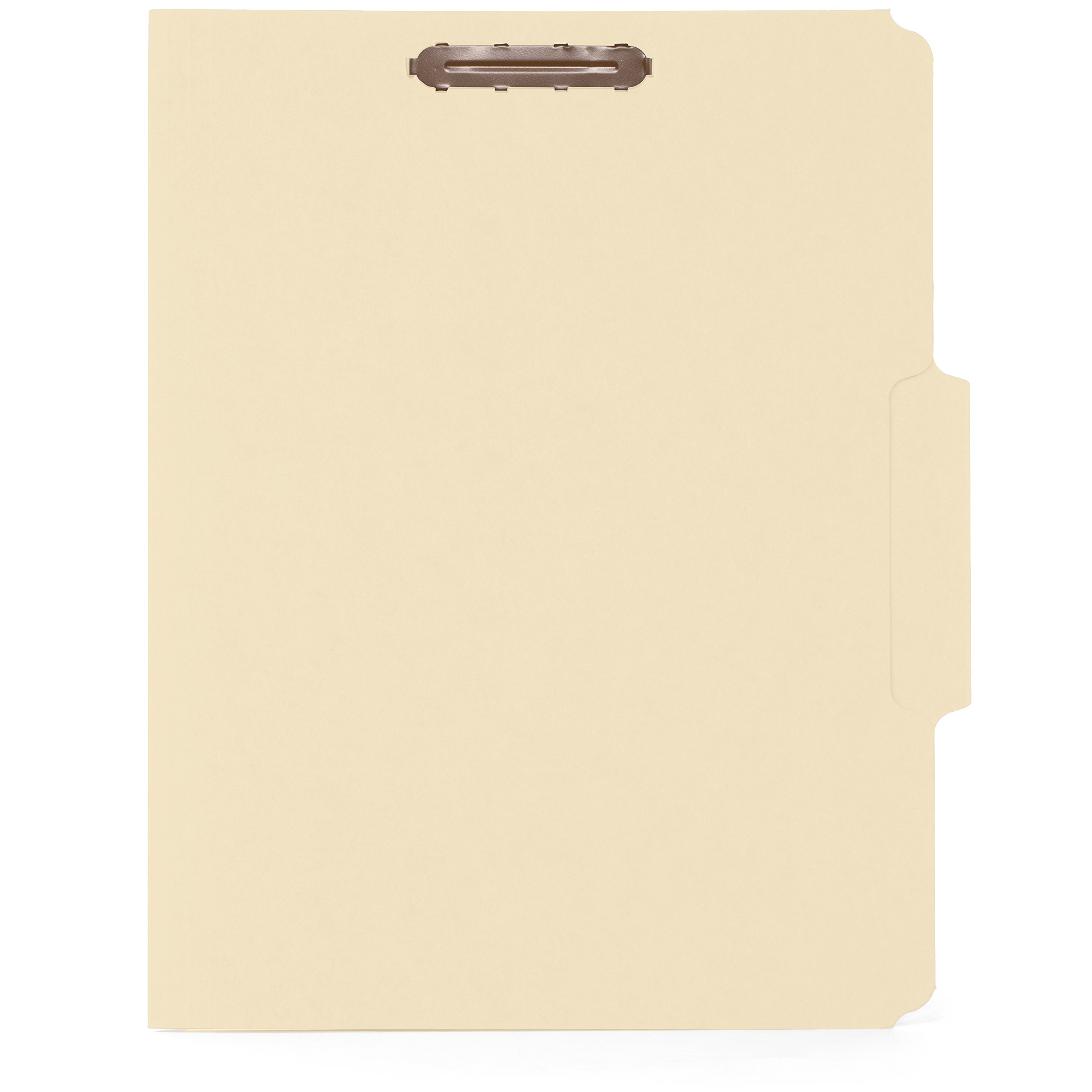 Snapklik.com : 50 Manila Fastener File Folders - 1/3 Cut Reinforced ...