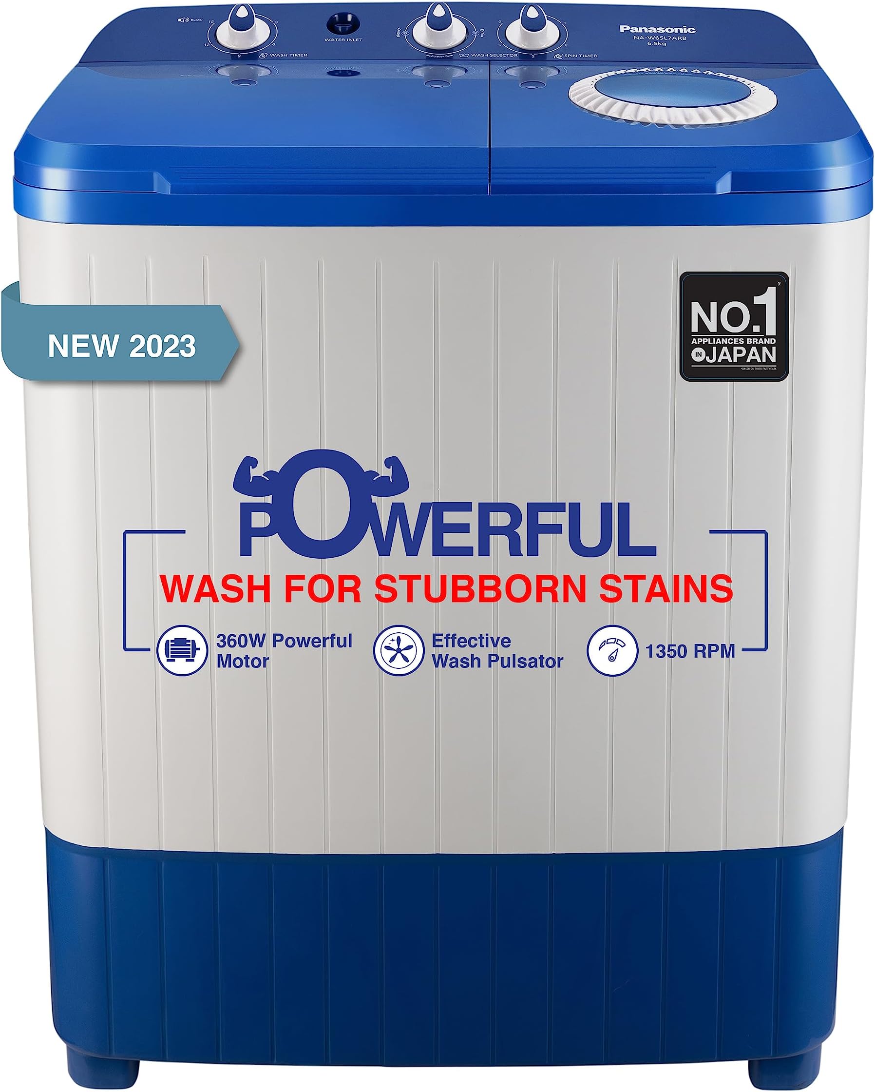 Haier 7 Kg 5 Star Toughened Glass Semi Automatic Top Loading Washing ...