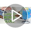 Amazon.com: Illuminated Globes for Kids - 8” Light Up World Globe With Stand, Gift Ideas for ...