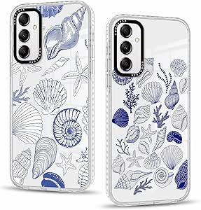 Amazon.com: Jumkook 2 Packs Phone Case for Samsung Galaxy A15 5G 6,5'', Seashell Pattern with ...