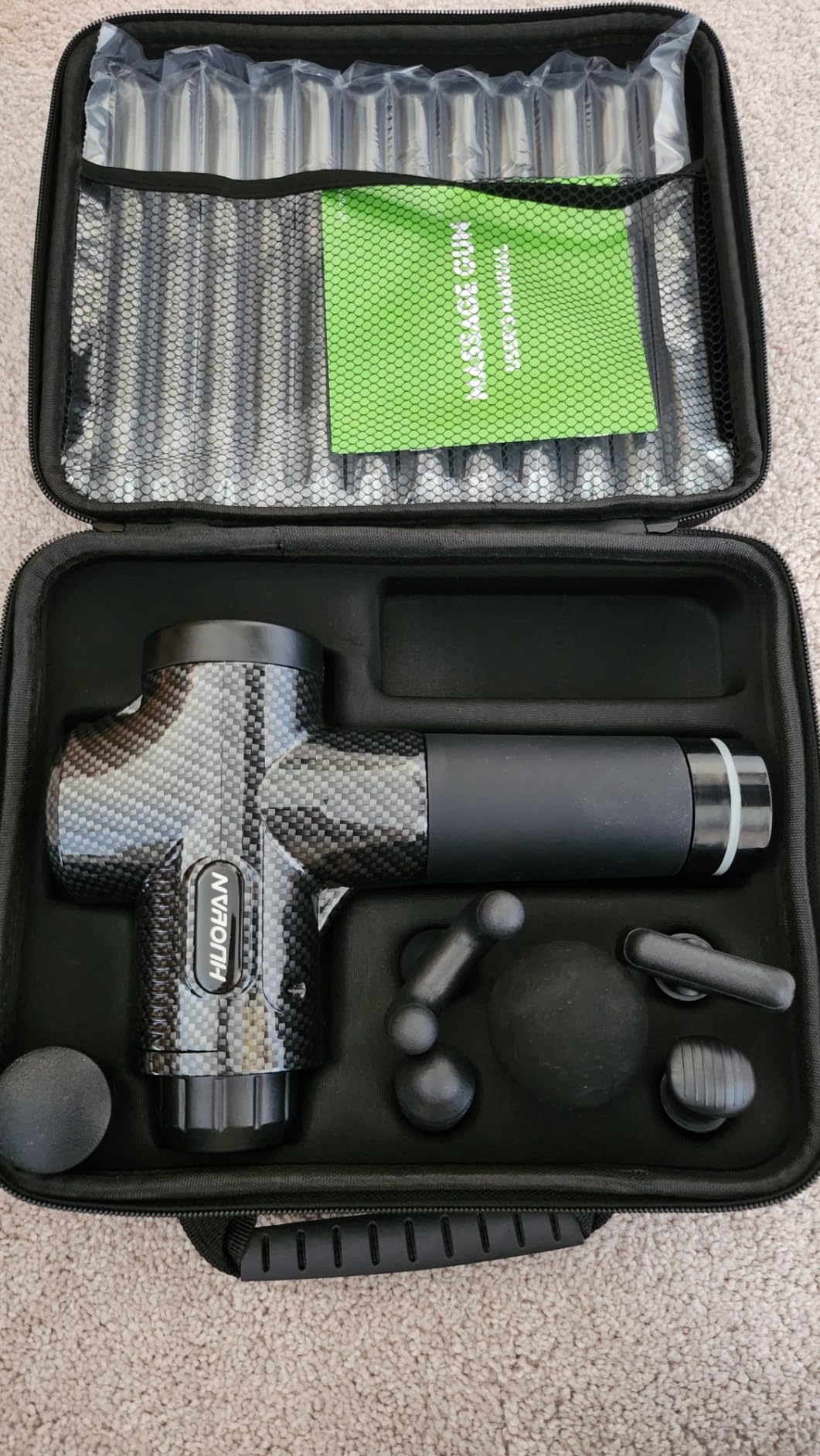 Massage Gun,Electric Muscle Massager Portable Muscle Fascial Gun Deep ...