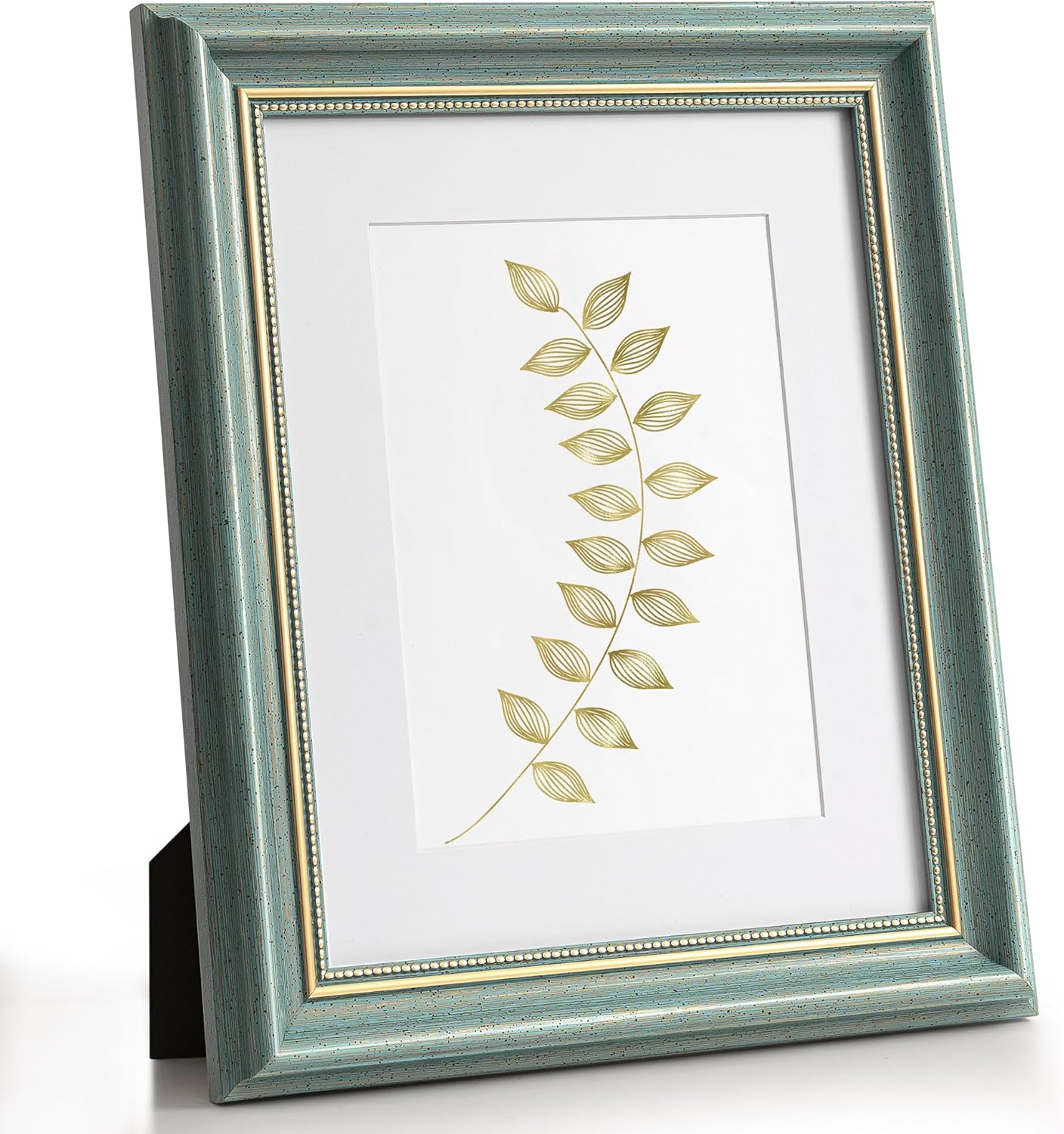 Amazon.com - Sapowerntus Vintage 5x7 Picture Frame Blue Distressed Gold ...