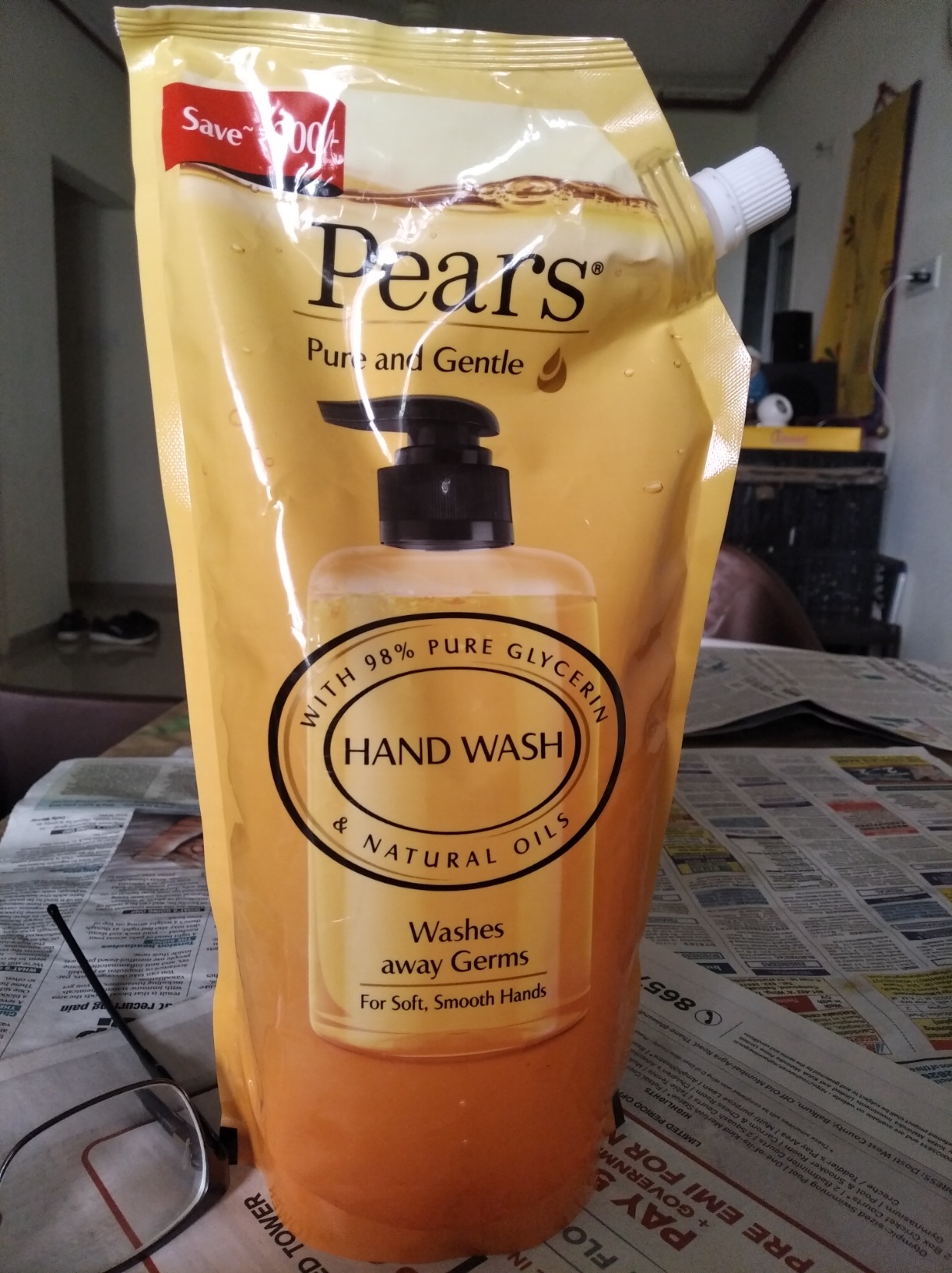 PEARS Moisturising Handwash With 0.98 Pure Glycerine - For Soft ...