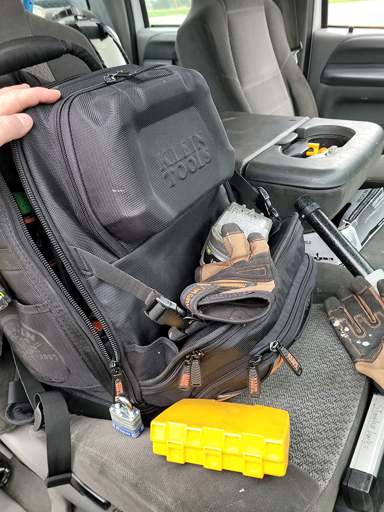 $50/mo - Finance Klein Tools 55485 Tool Bag Backpack, Durable ...