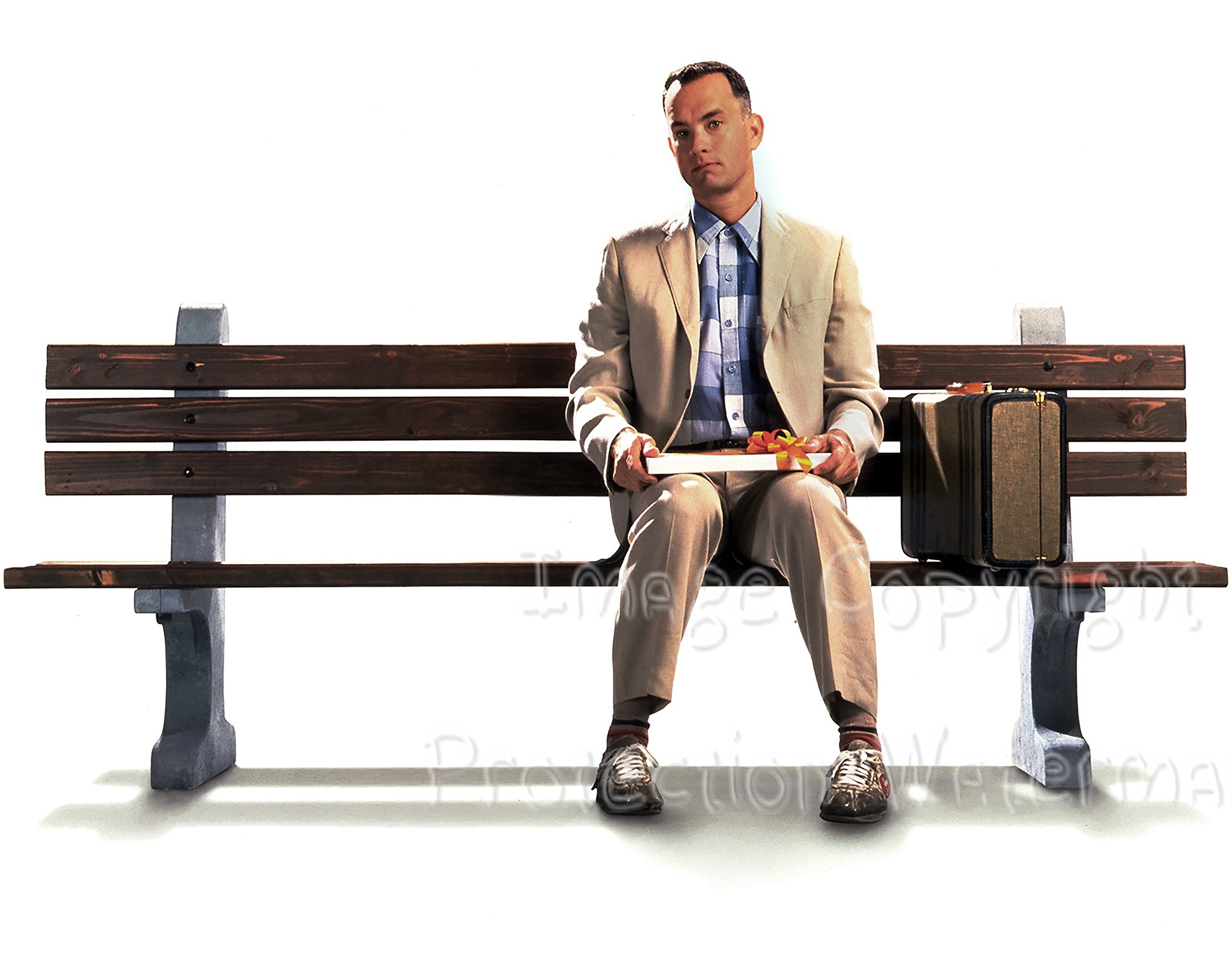 Forrest Gump Bench Chocolates