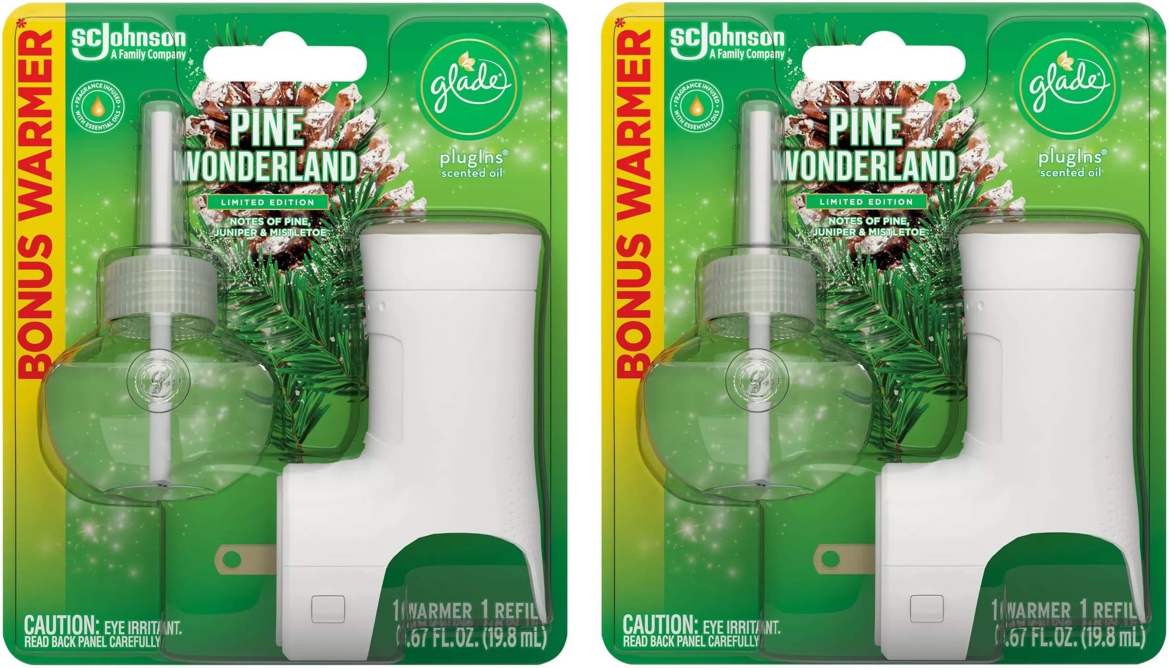 Amazon.com: Glade Plugins Scented Oil Refill - Pine Wonderland - 1 ...