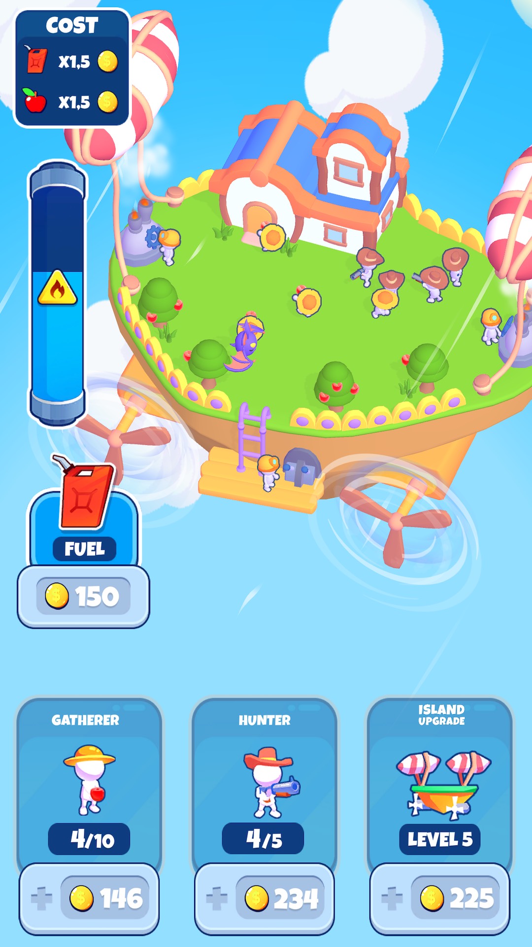 Flying Island: Tapping games - islands of adventure - App on the Amazon ...