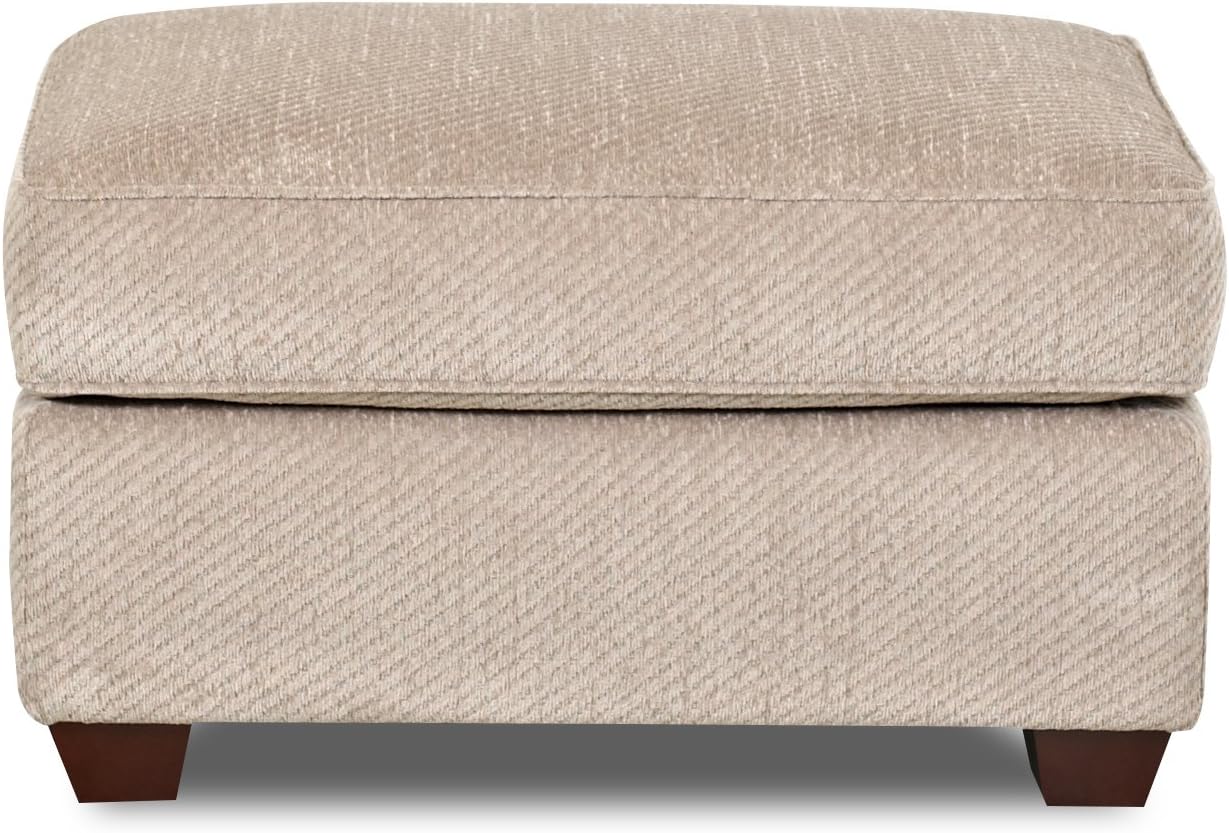 Amazon.com: Klaussner Platinum Fletcher Ottoman, 33 by 25 by 20-Inch ...