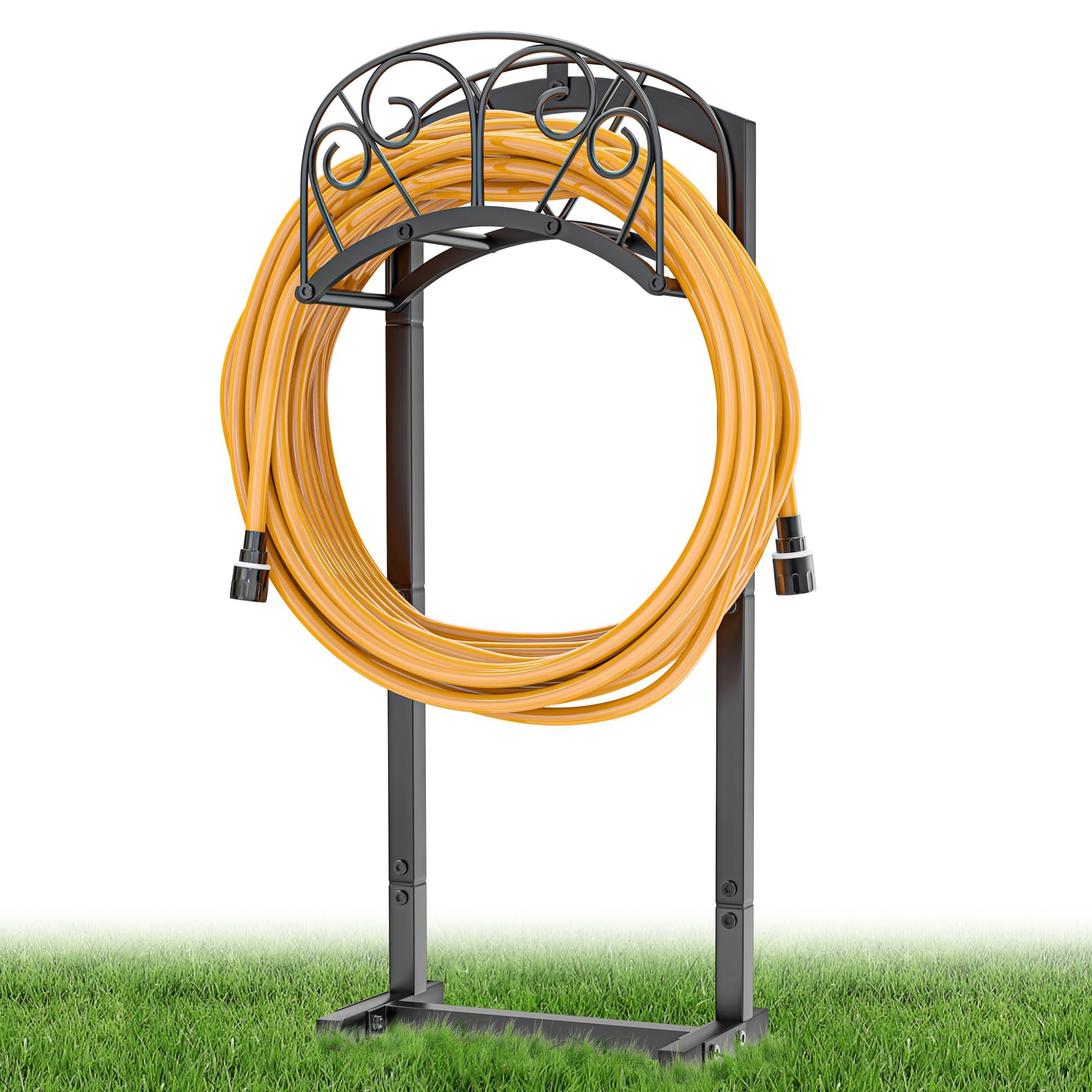 Garden Hose Reel Pattiumo Freestanding Garden Hose Holder Heavy Duty