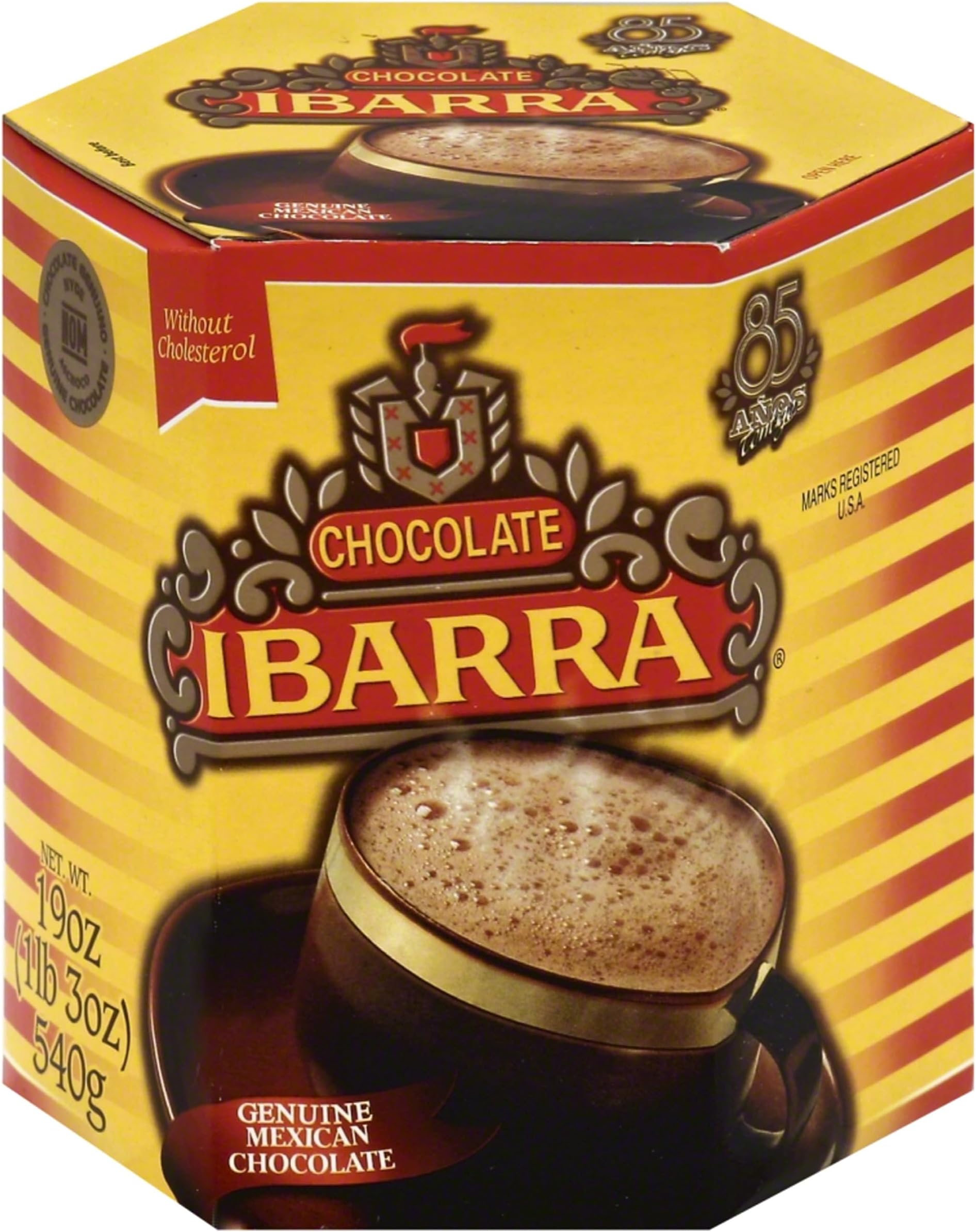 Amazon.com : Ibarra Mexican Chocolate, 19 oz : Hot Cocoa Mixes ...