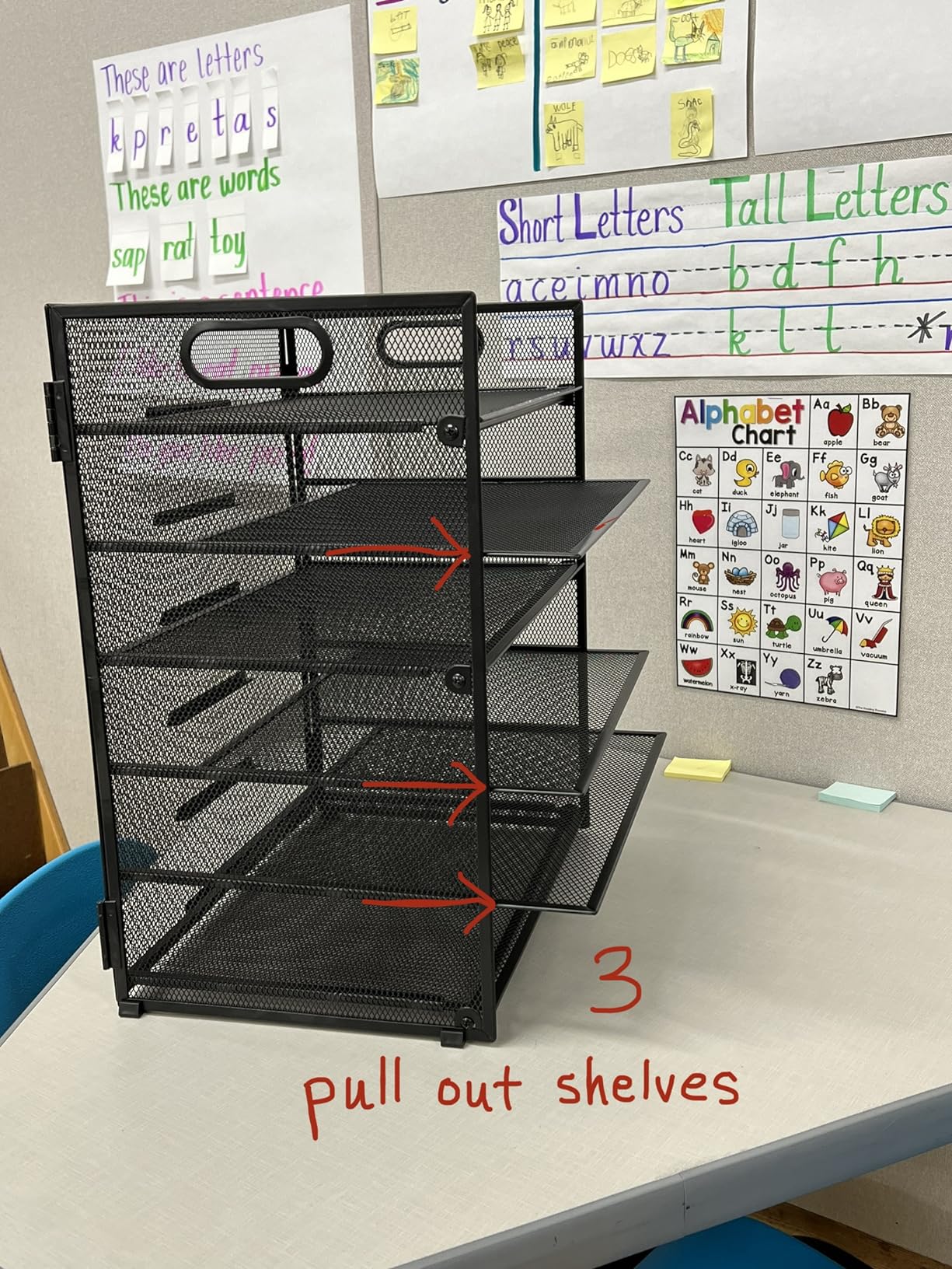 $5/mo - Finance Marbrasse 6 Tier Paper Organizer Letter Tray - Mesh ...