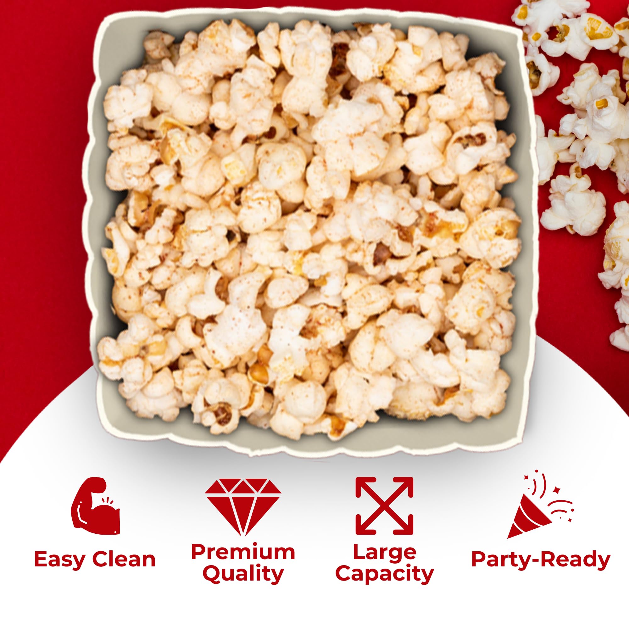 Snapklik.com : Movie Night Popcorn Containers For Theater, Cinema, And ...