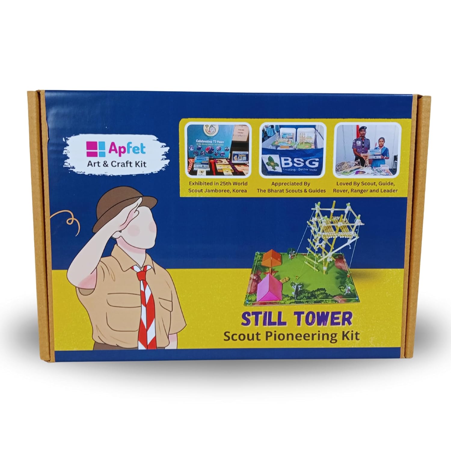 Apfet Stilt Tower-Scout Pioneering Kit for Scout, Guide, Rovers ...
