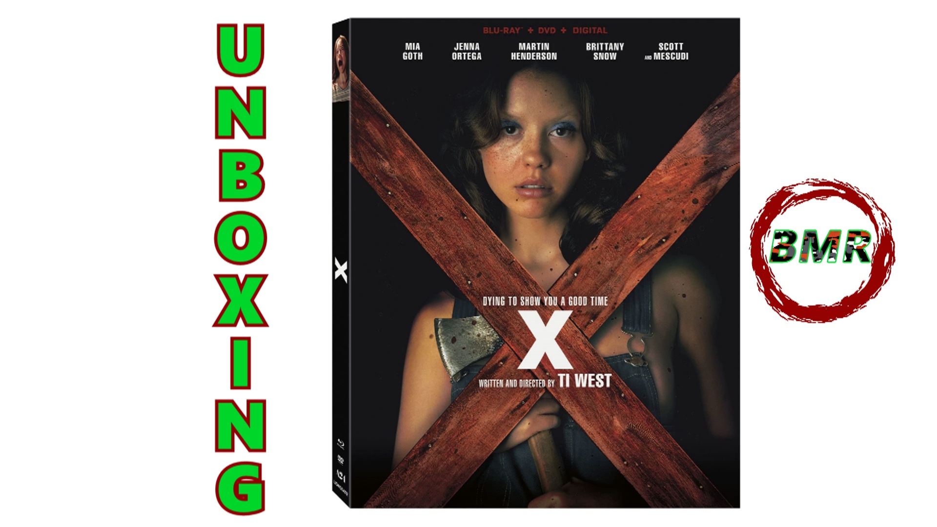Watch X Blu-Ray Unboxing on Amazon Live