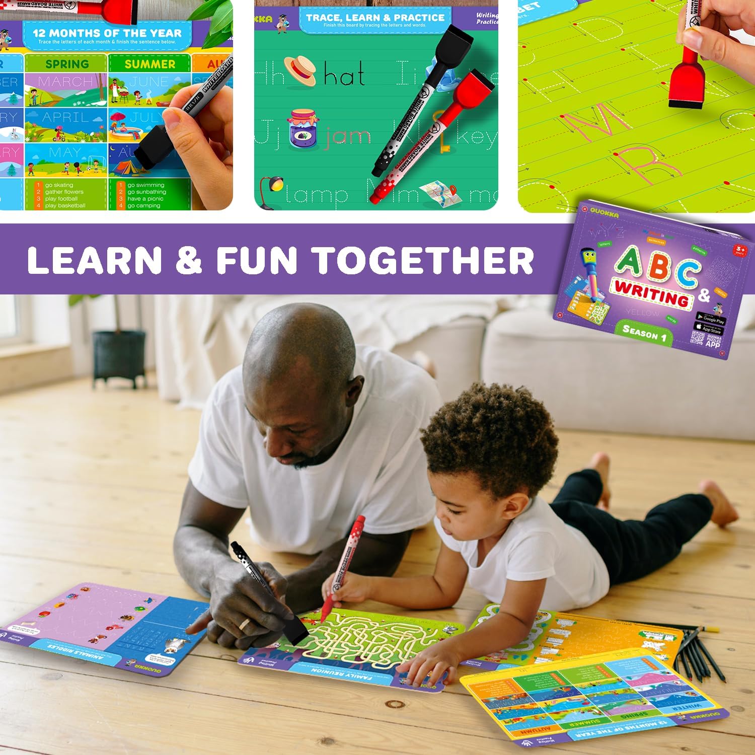 Snapklik.com : Busy Book Practice Handwriting For Kids - Learn To Write ...