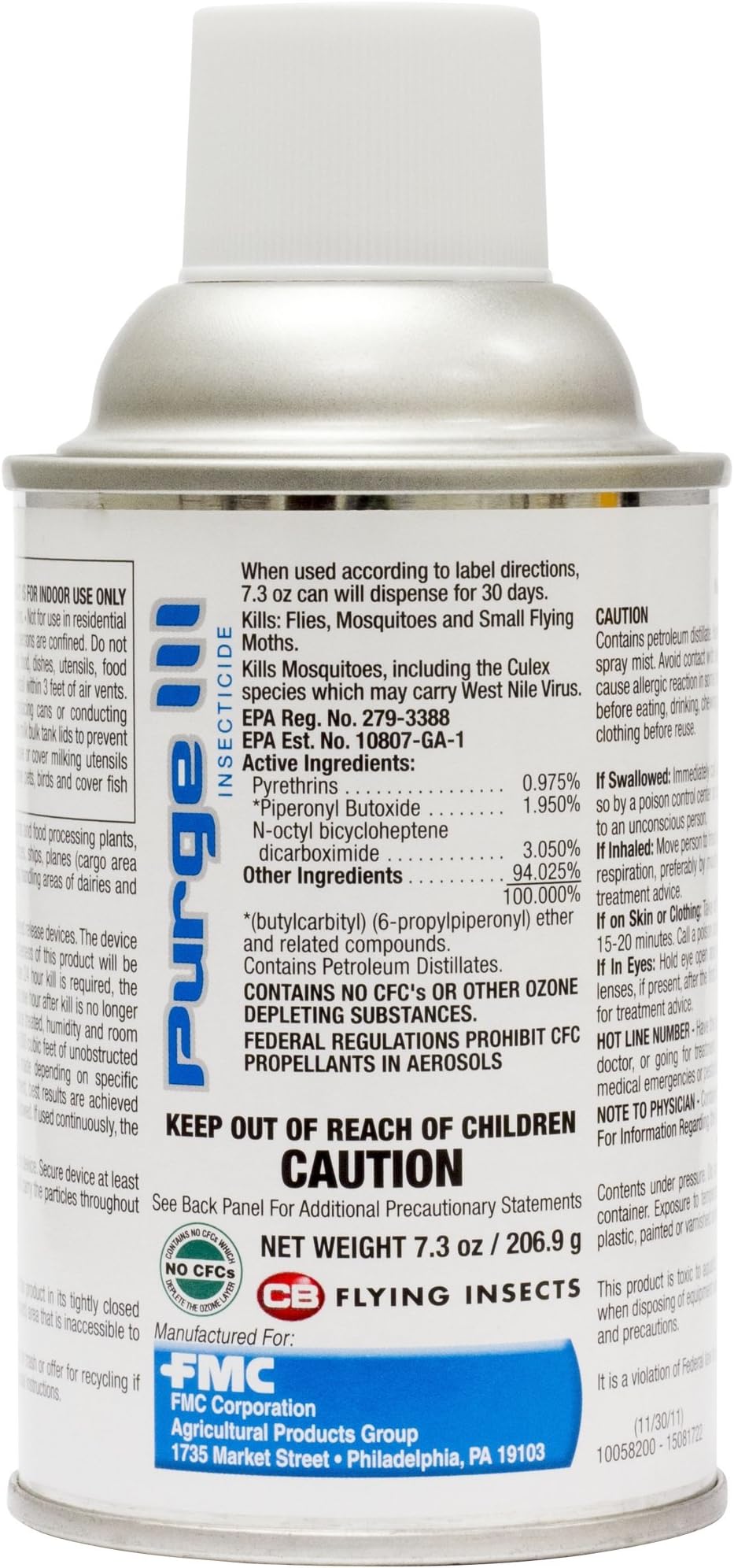 Amazon.com: Quest Specialty ON TIME Metered Insecticide, 6.5 oz. can, 1 ...