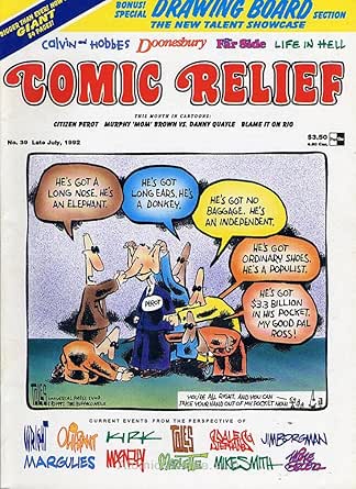 Amazon.com: Comic Relief (magazine) #39 FN ; Page One comic book ...
