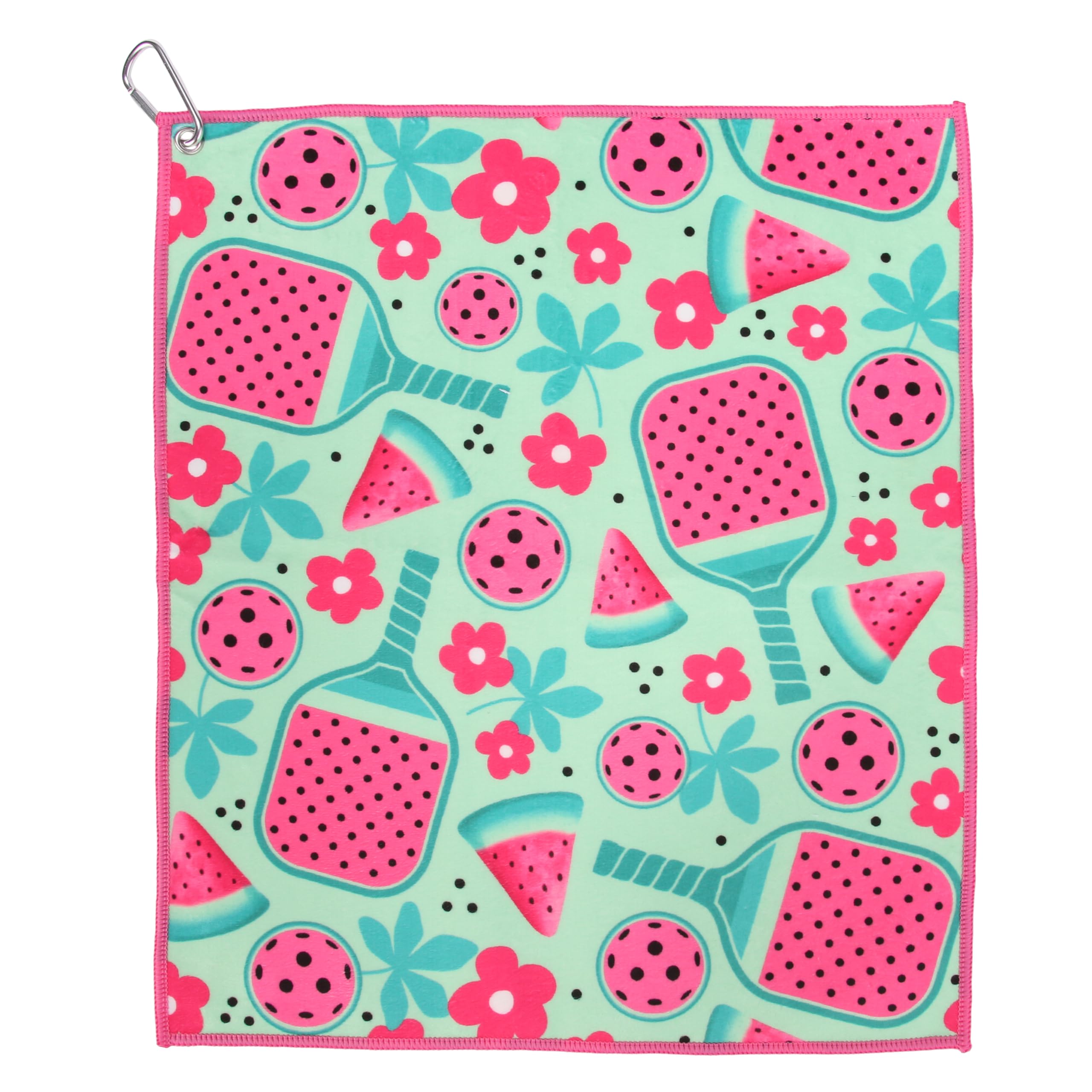 Amazon.com: Millie Rose Pickleball Towels in Fashionable Prints - Cute ...