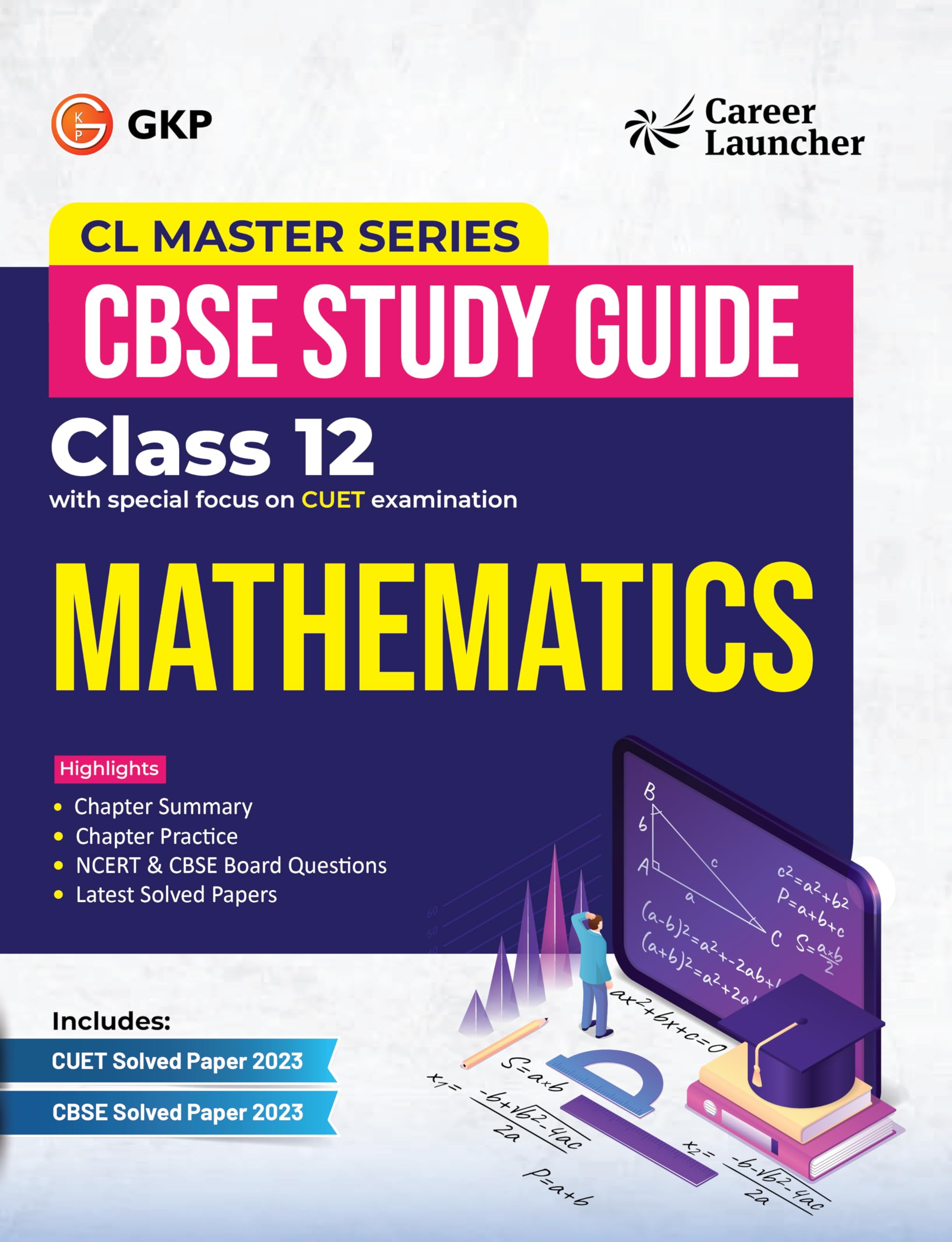 Buy Board plus CUET 2024 : CL Master Series - CBSE Study Guide - Class ...