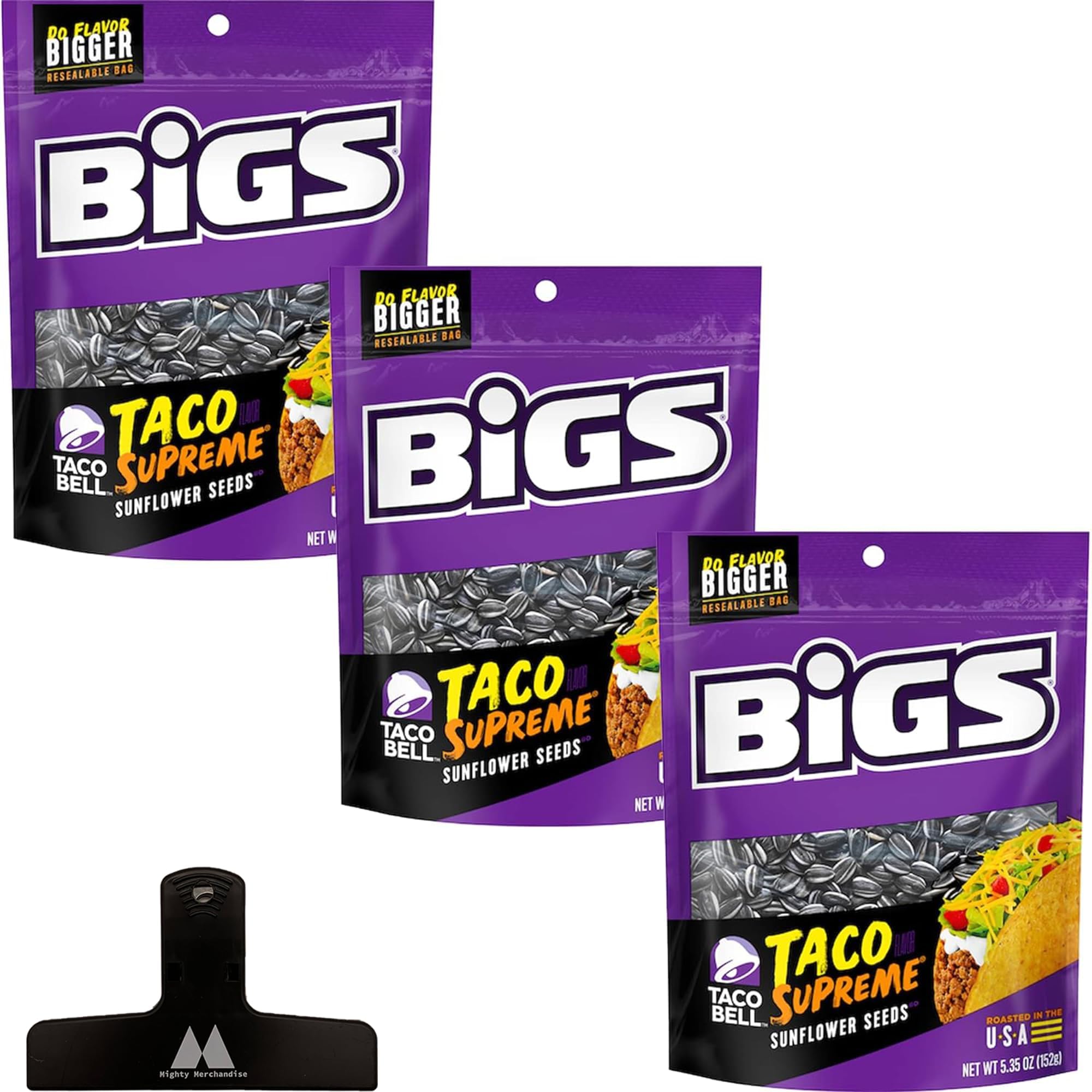 Amazon.com: BIGS Takis Fuego Flavored Sunflower Seeds - 5.35 oz Bags ...