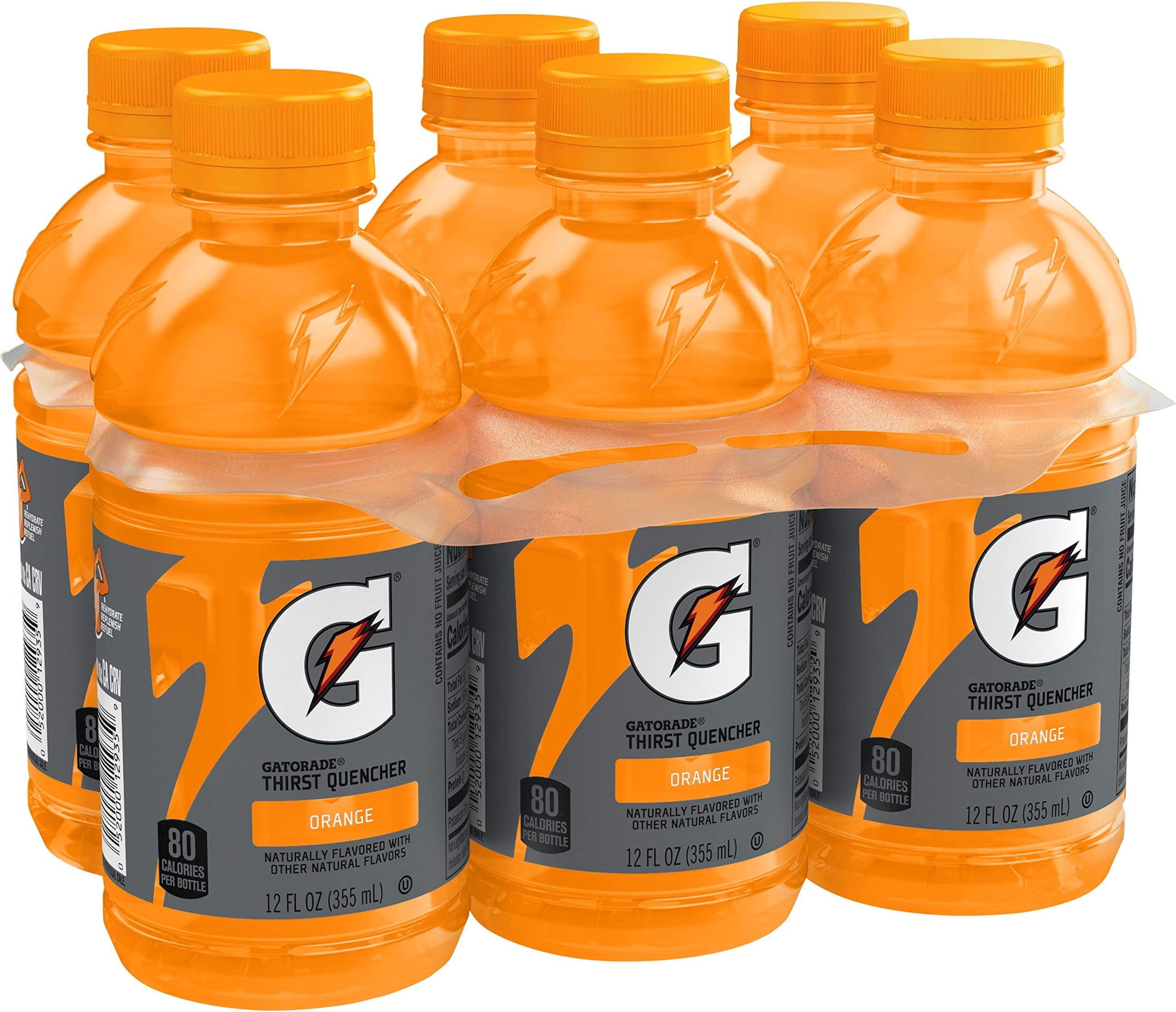 Amazon.com : Gatorade Orange Thirst Quencher, 12 Fl Oz Bottles, 6 Pack ...