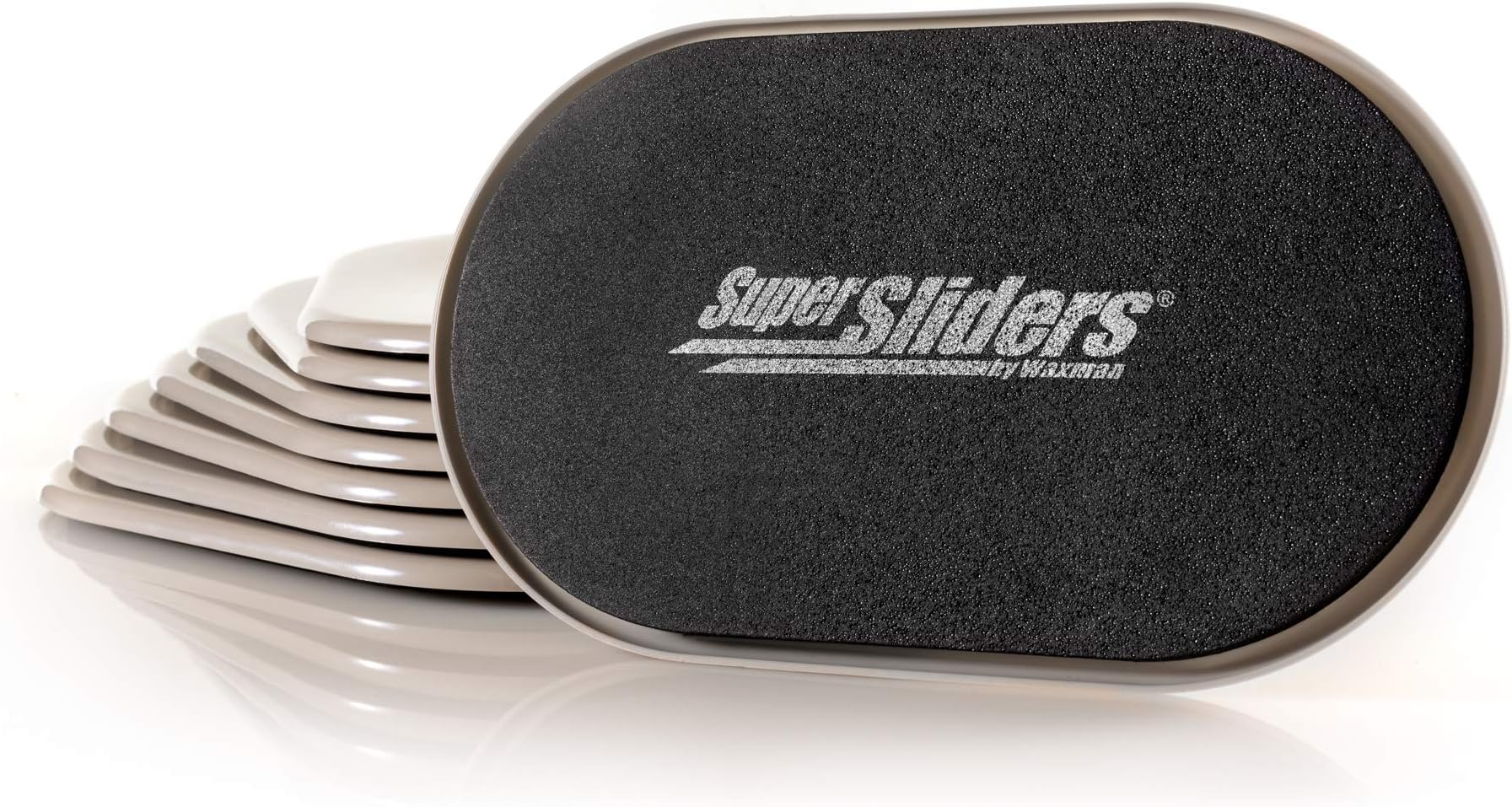 Super Sliders 3 1/2" Round Reusable Furniture Sliders for Carpet ...