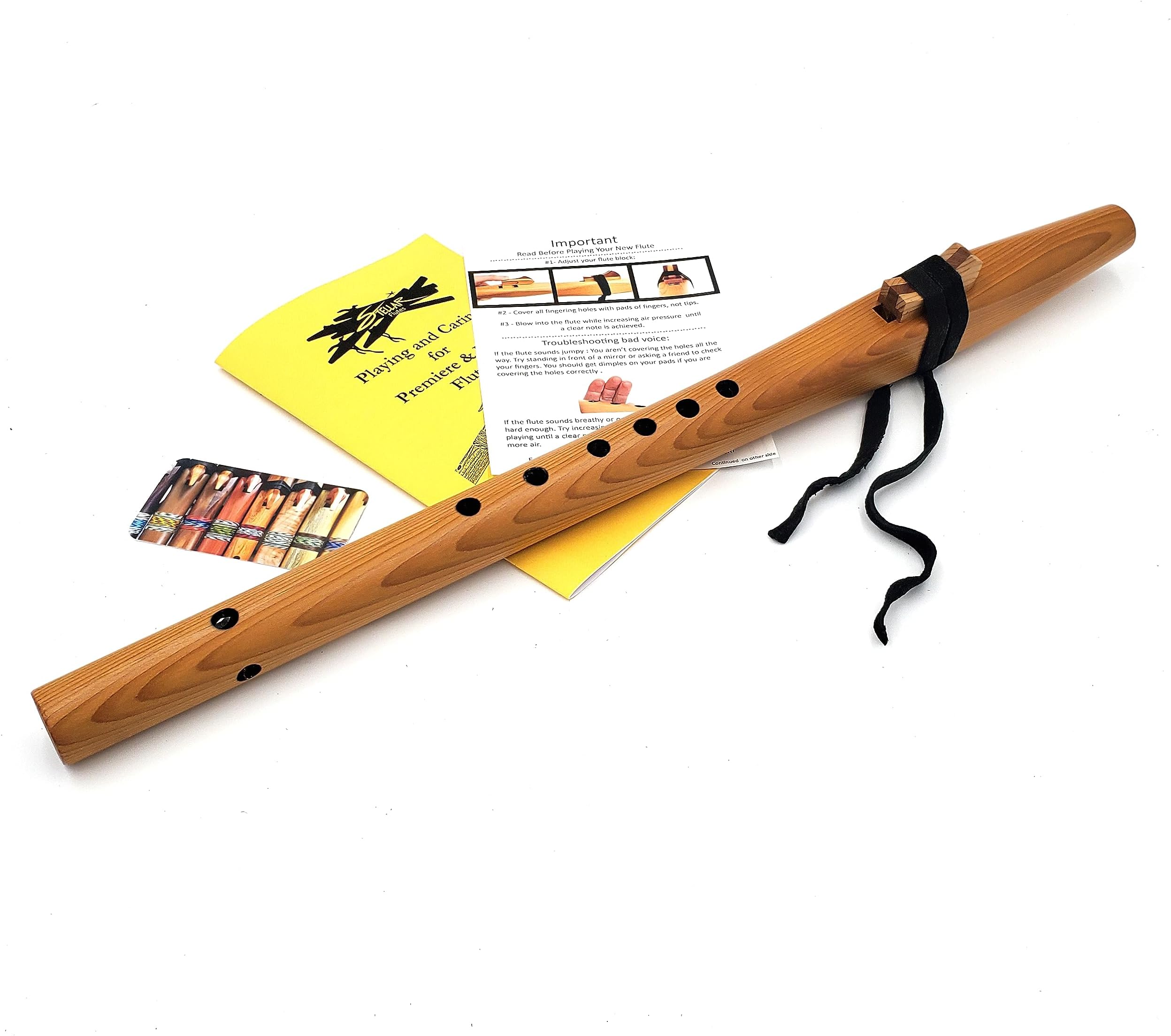 Amazon.com: Roosebeck Sheesham Native American Style Flute : Musical ...