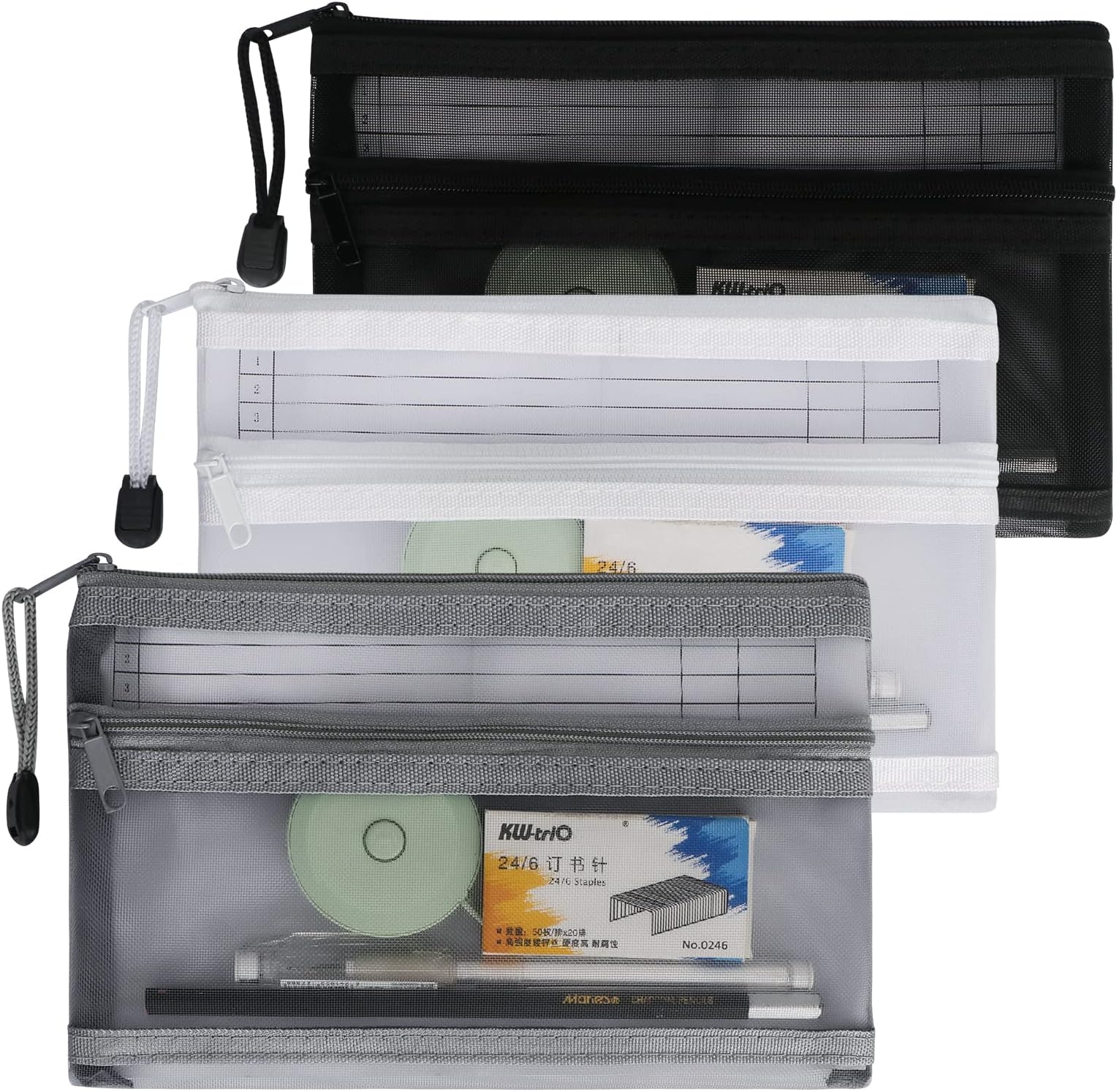 Amazon.com : Pencil Case, Big Capacity Storage Bag Pen Pouch Holder ...