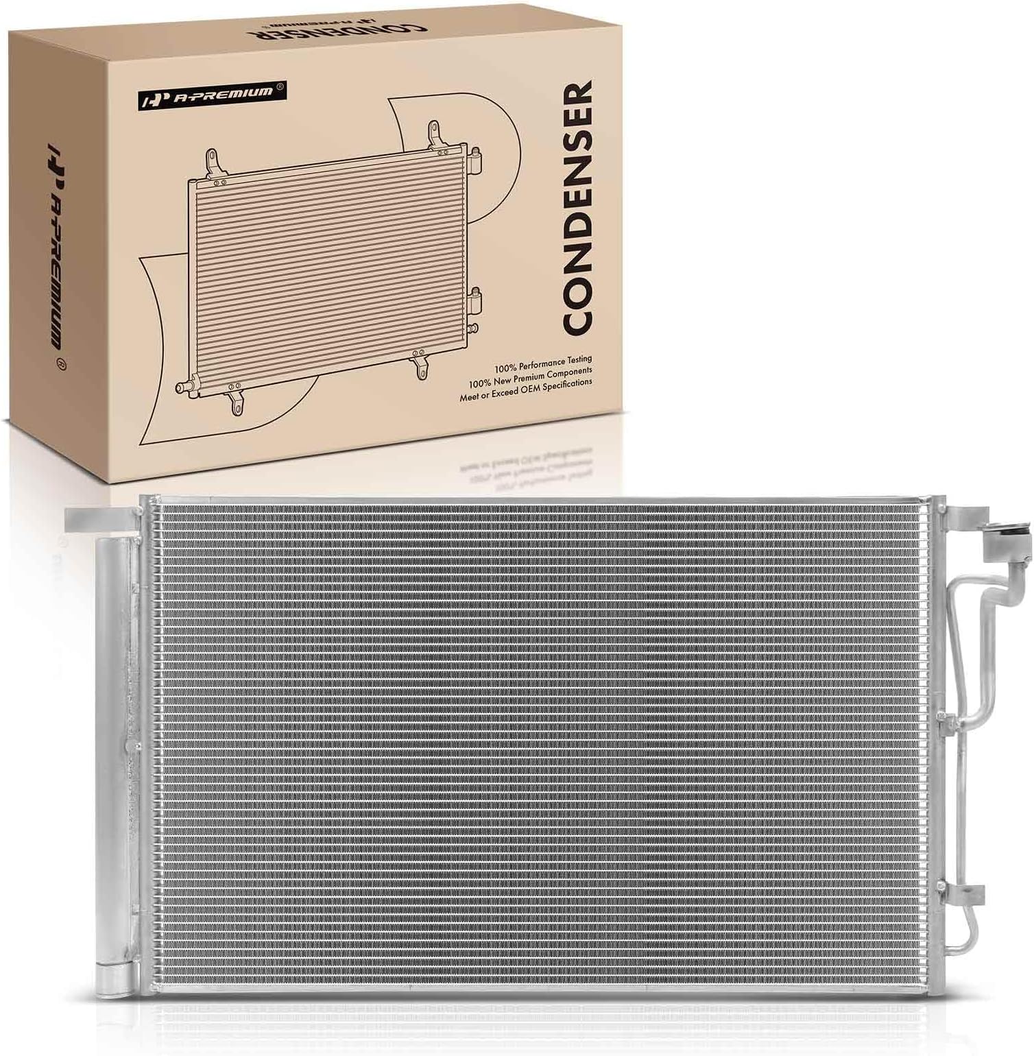 Amazon.com: A-Premium Air Conditioning A/C Condenser Compatible with ...