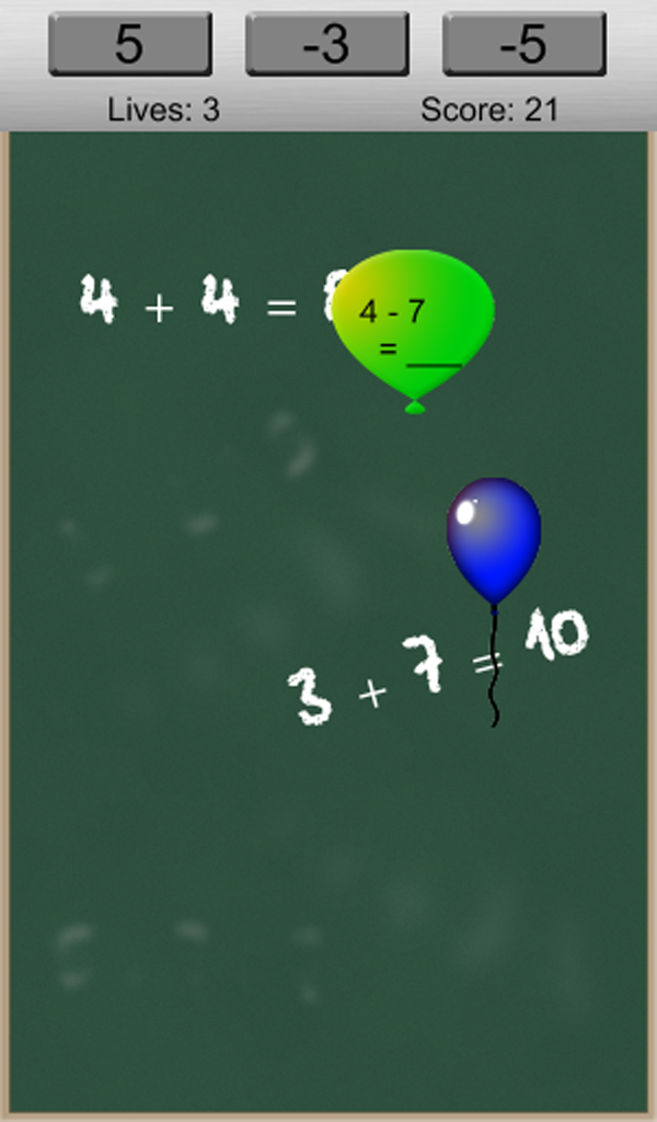Balloon Math: Subtraction - App on Amazon Appstore