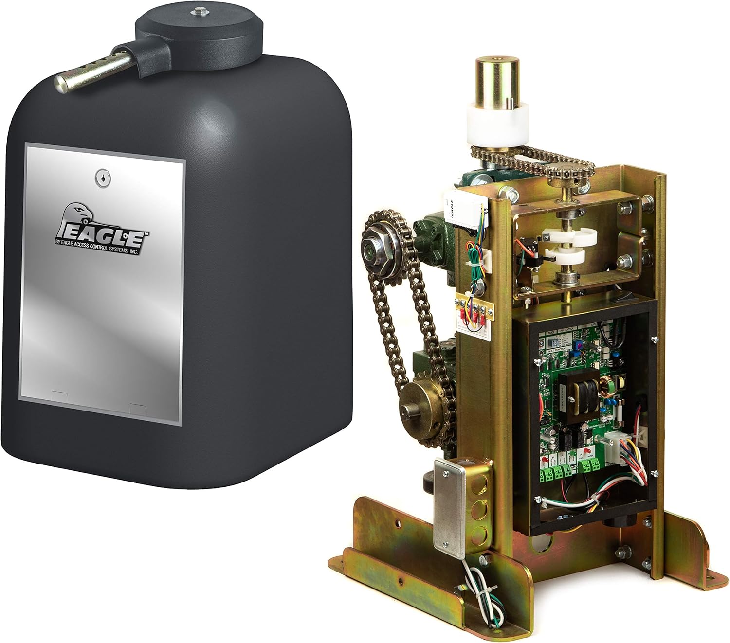 Amazon.com: Eagle II 1/2 HP Residential Swing Gate Operator 14' & 400 ...