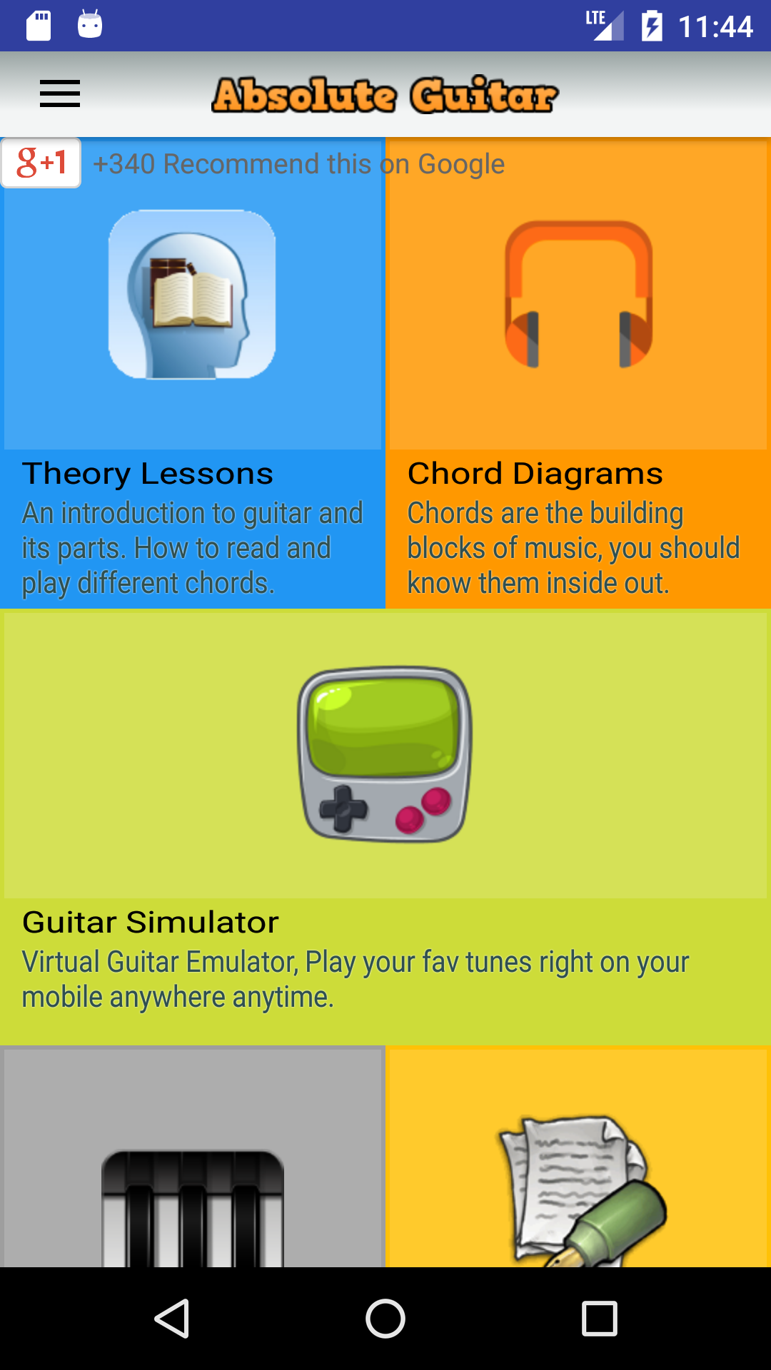 Absolute Guitar - Learn Guitar with Simulator - App on Amazon Appstore