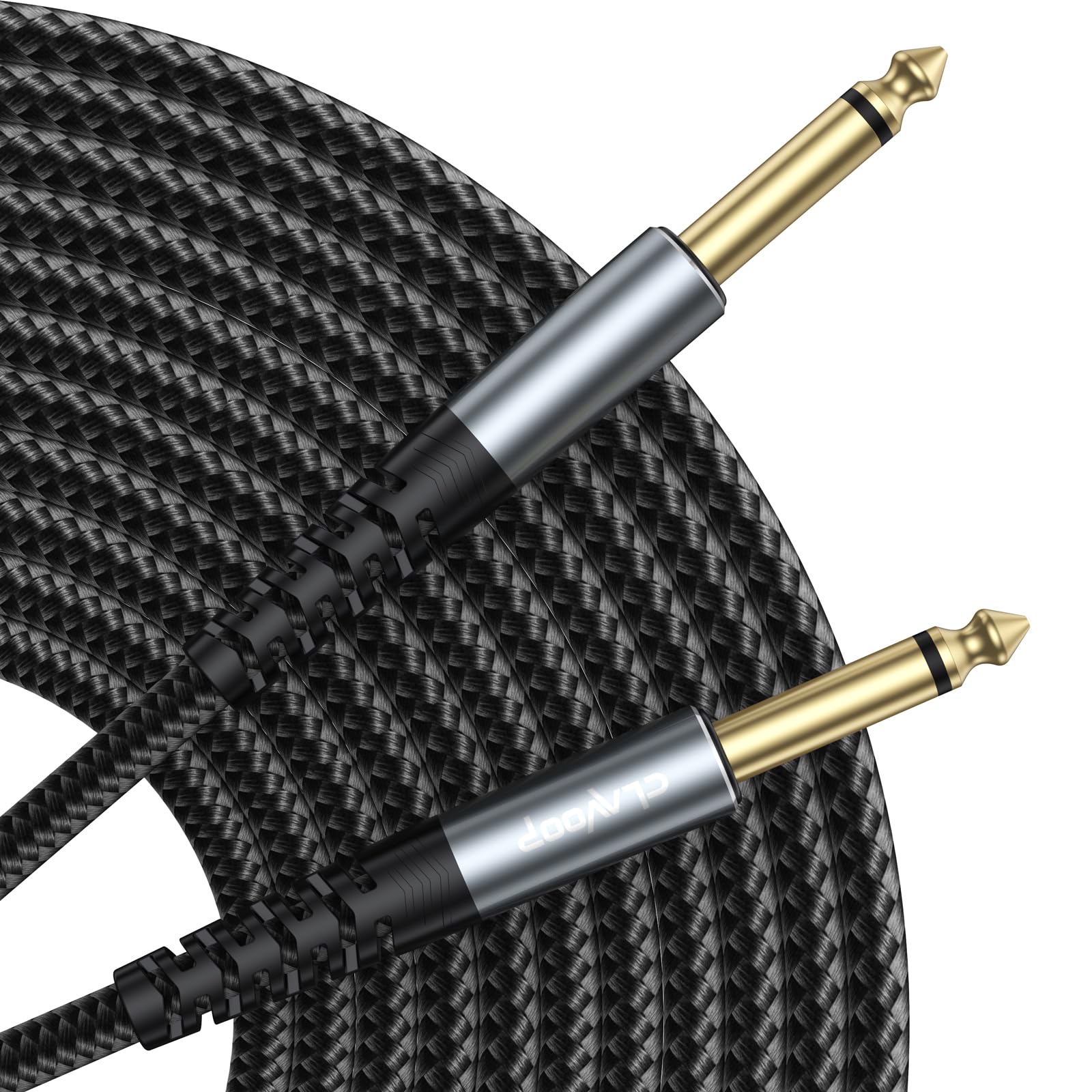 Snapklik.com : CLAVOOP Guitar Cable 20 FT Long Instrument Cables ...