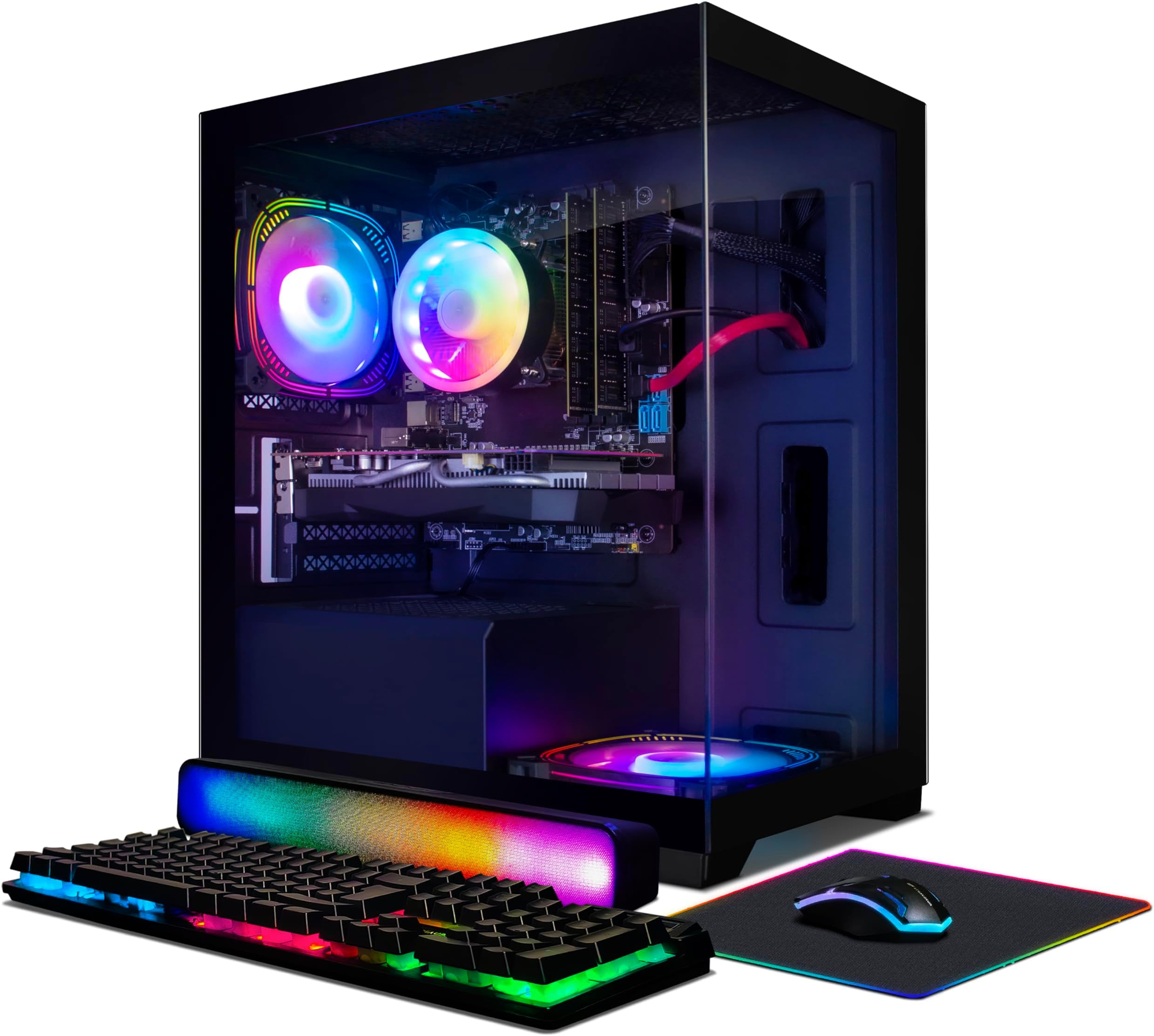 Amazon.com: STGAubron Gaming PC Desktop, Radeon RX 580 16G GDDR5, Intel ...
