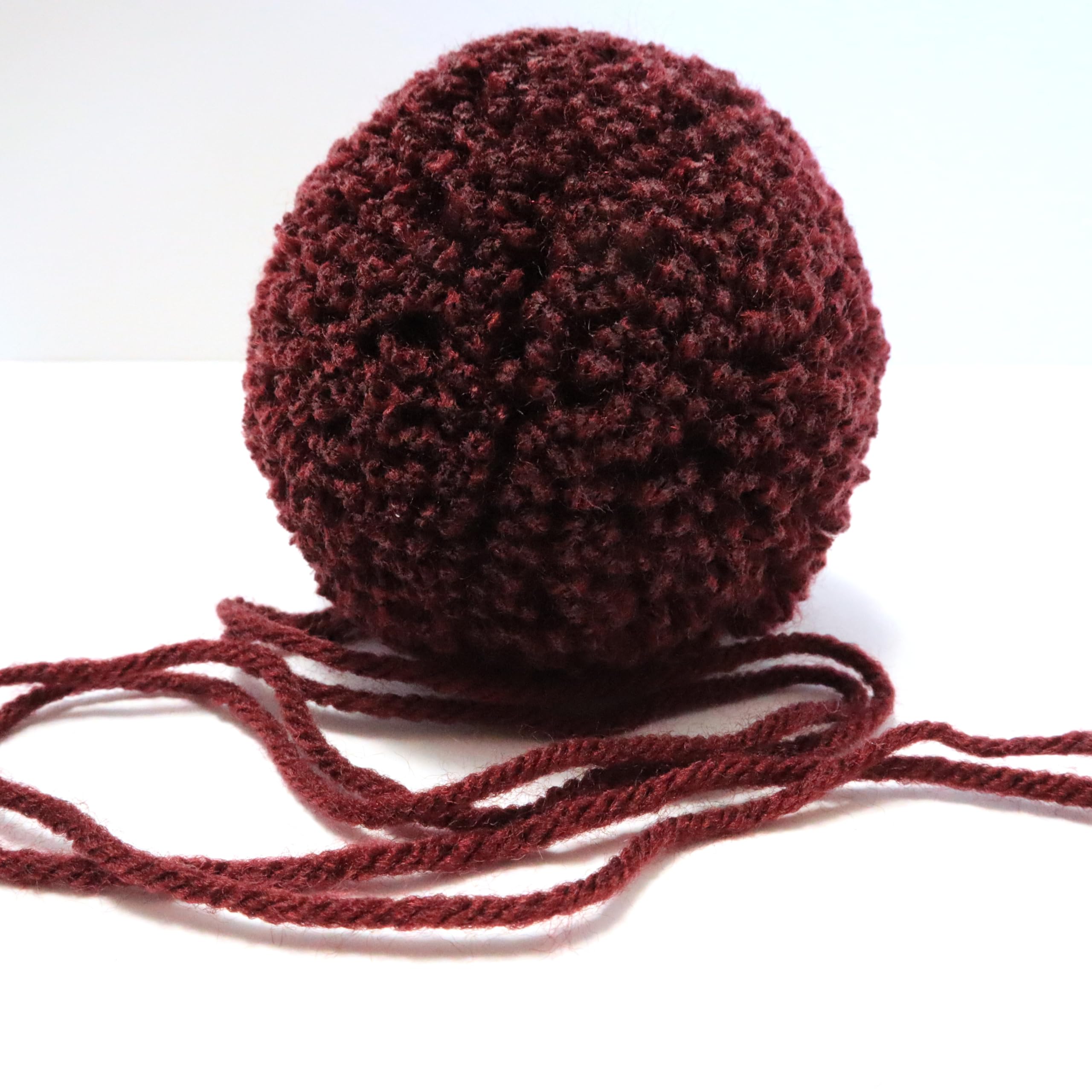 Snapklik.com : Single Large Yarn Pompoms 3 Inch Pom Poms