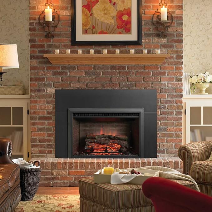 Amazon.com: SimpliFire Electric Fireplace Insert, 32-Inch with Large ...